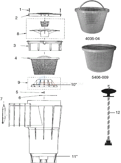 Pentair / Pac Fab Bermuda Parts - INYOPools.com