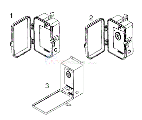 Len Gordon Four Function Air Button Controls Parts - INYOPools.com