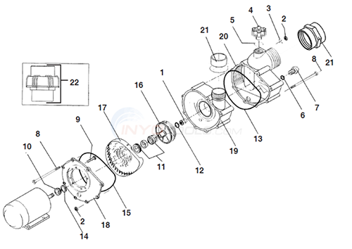 Speck Model 21-801/GS Parts - INYOPools.com