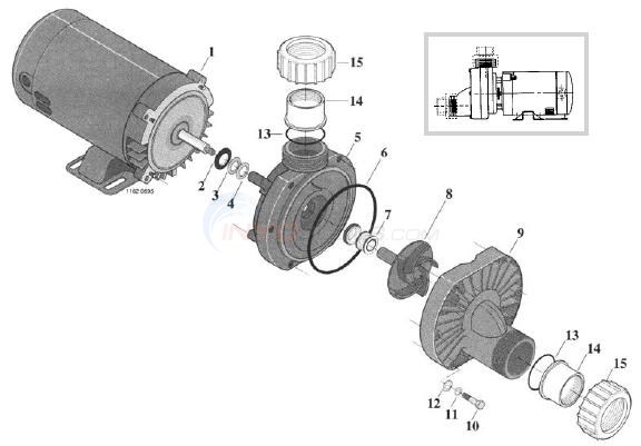 Sta-Rite Dura Jet JT Series Parts - INYOPools.com