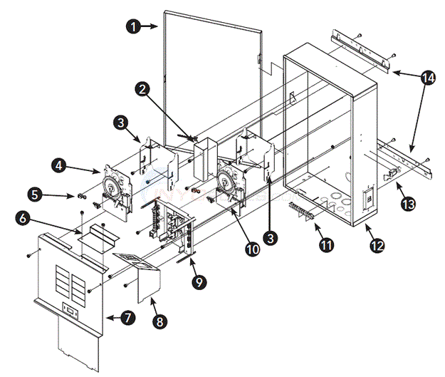 T40000R4 Control Panel Parts - INYOPools.com