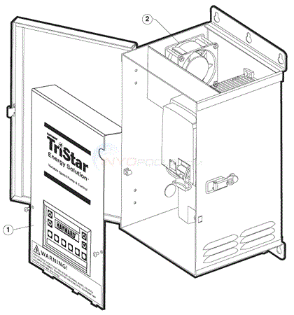 Hayward Tristar Variable Speed Control Box Parts - INYOPools.com