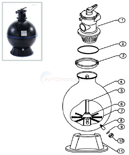 W Cooper Ranger Hi Capacity Top Mount Sand, RS-2520, 3015, 3020, 3620 ...