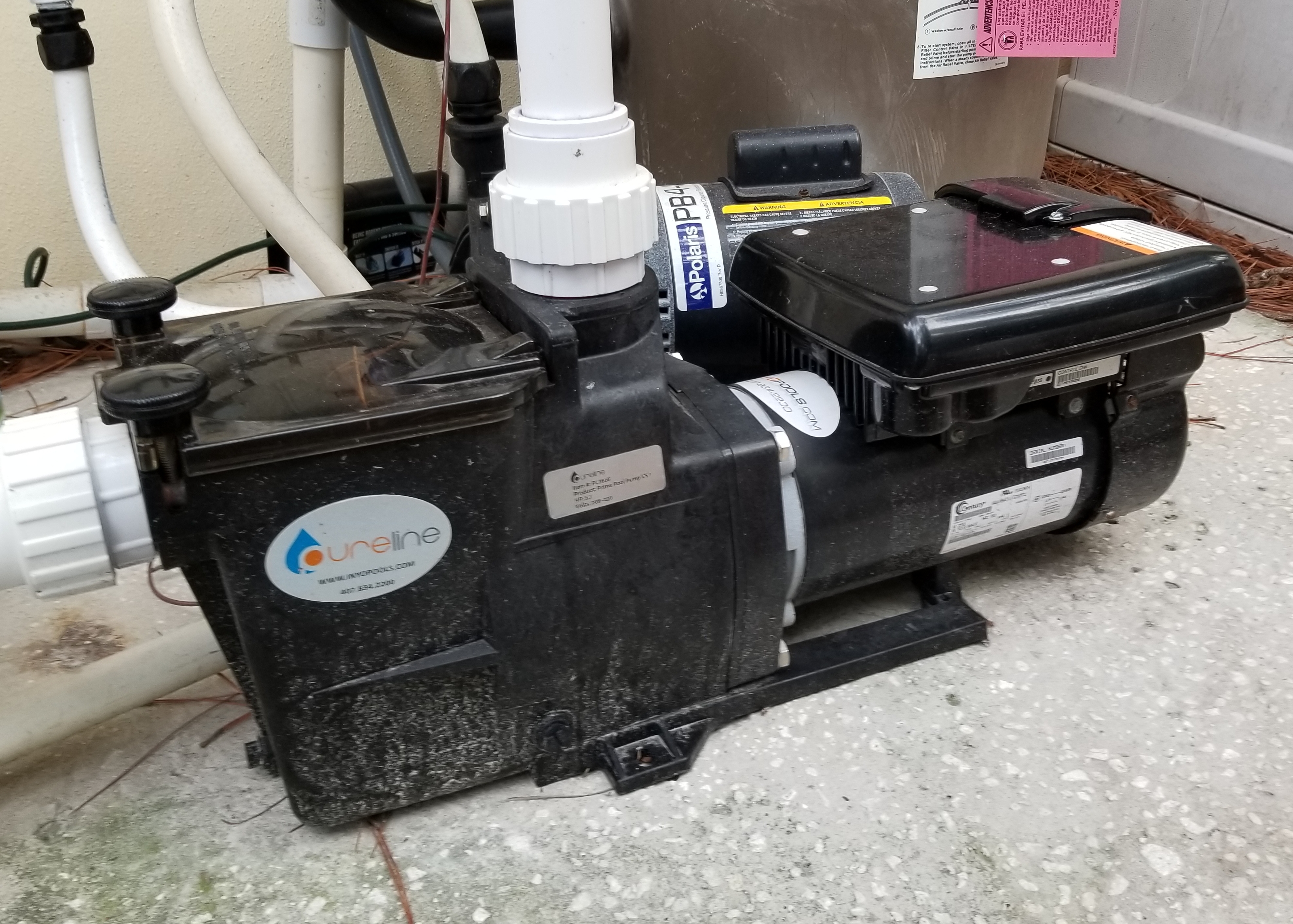 Pureline Prime 2.7 HP Variable Speed Pool Pump - PL2606 - INYOPools.com