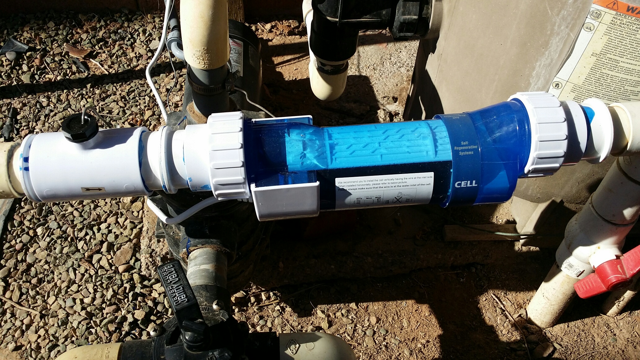 Pureline Pool Salt System 40,000 Gallons, Chlorine Generator, Control ...