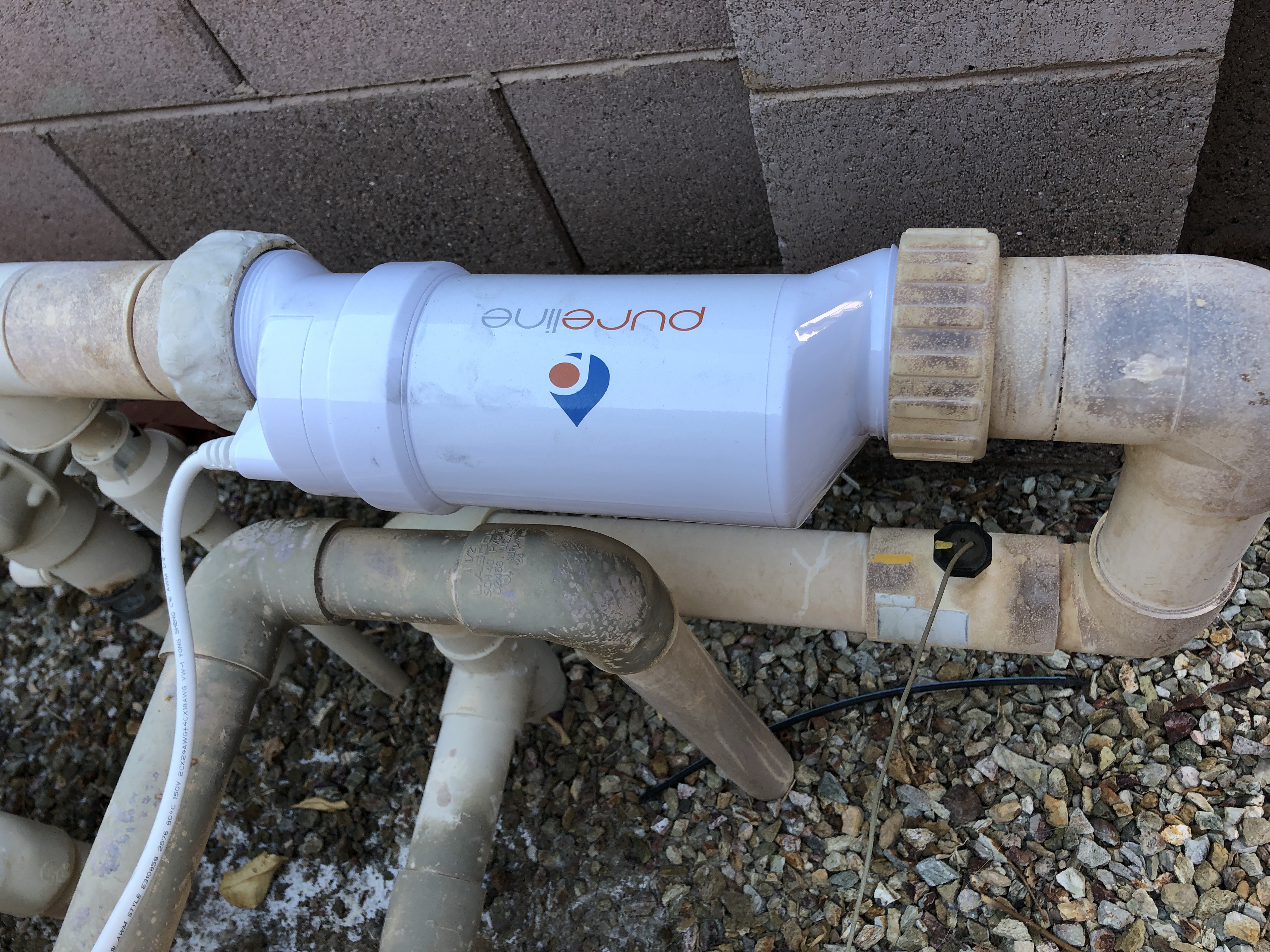 Pureline Pool Salt System 40,000 Gallons, Chlorine Generator, Control ...