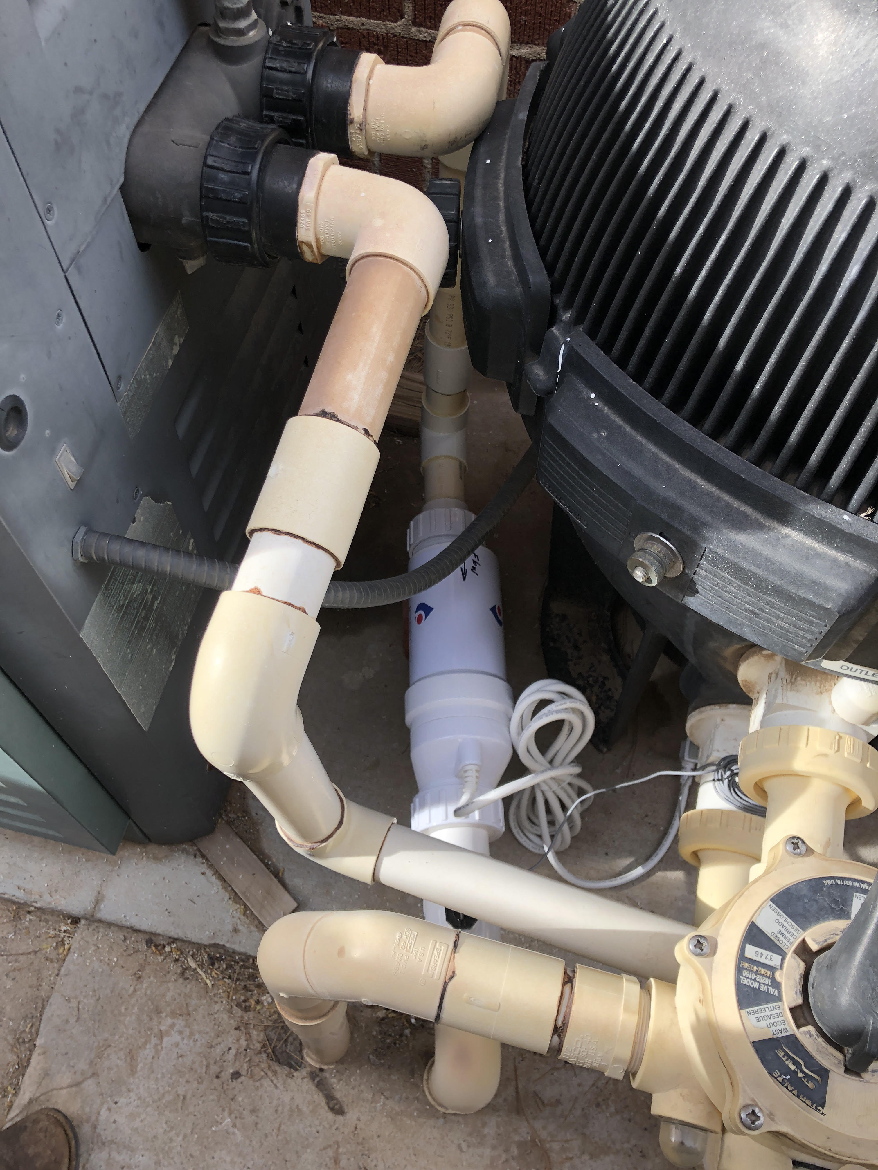 Pureline Pool Salt System 20,000 Gallons, Chlorine Generator, Control ...