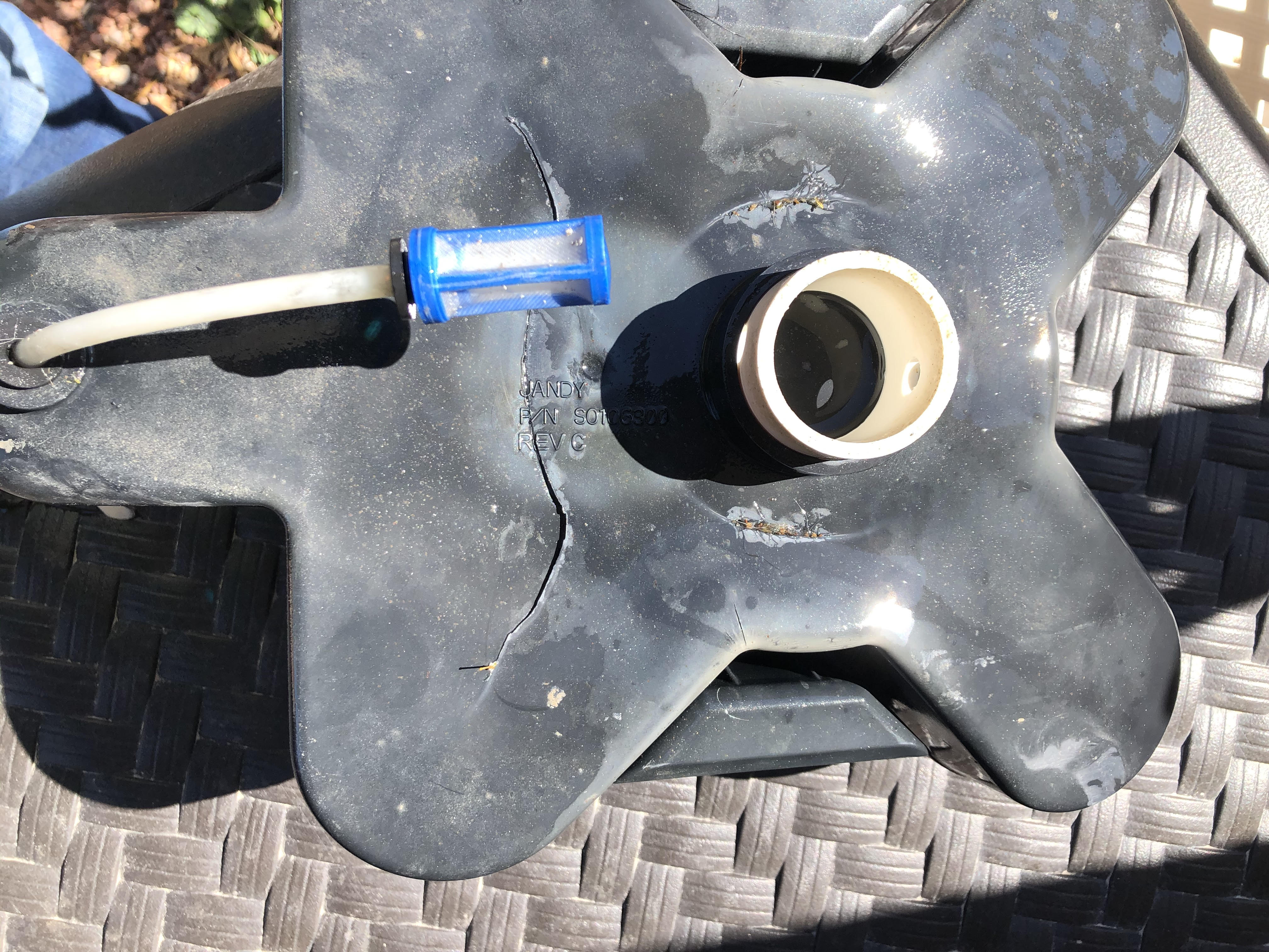 Custom Molded Products Jandy CV & CL Filter Top Manifold By CMP ...