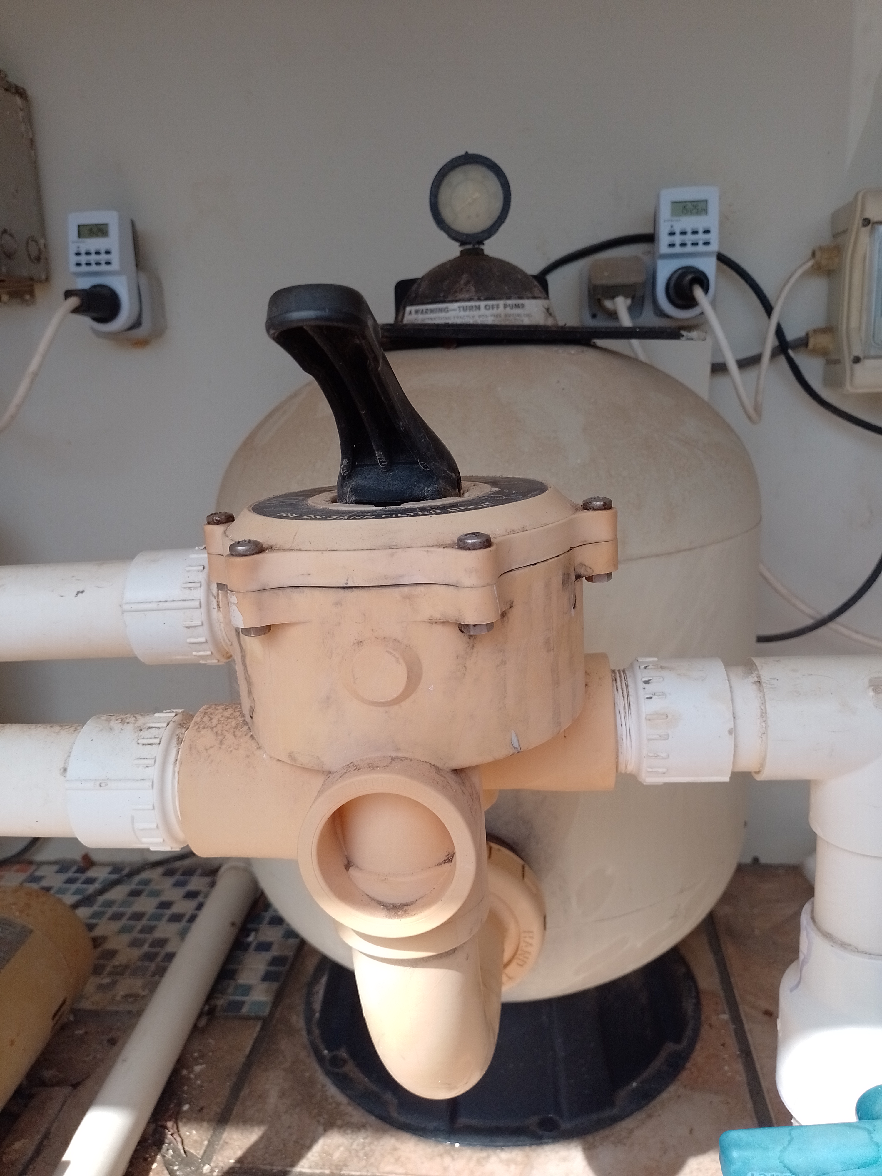 Generic Pentair 2" High Flow Multiport Valve w/ Plumbing for Triton ...