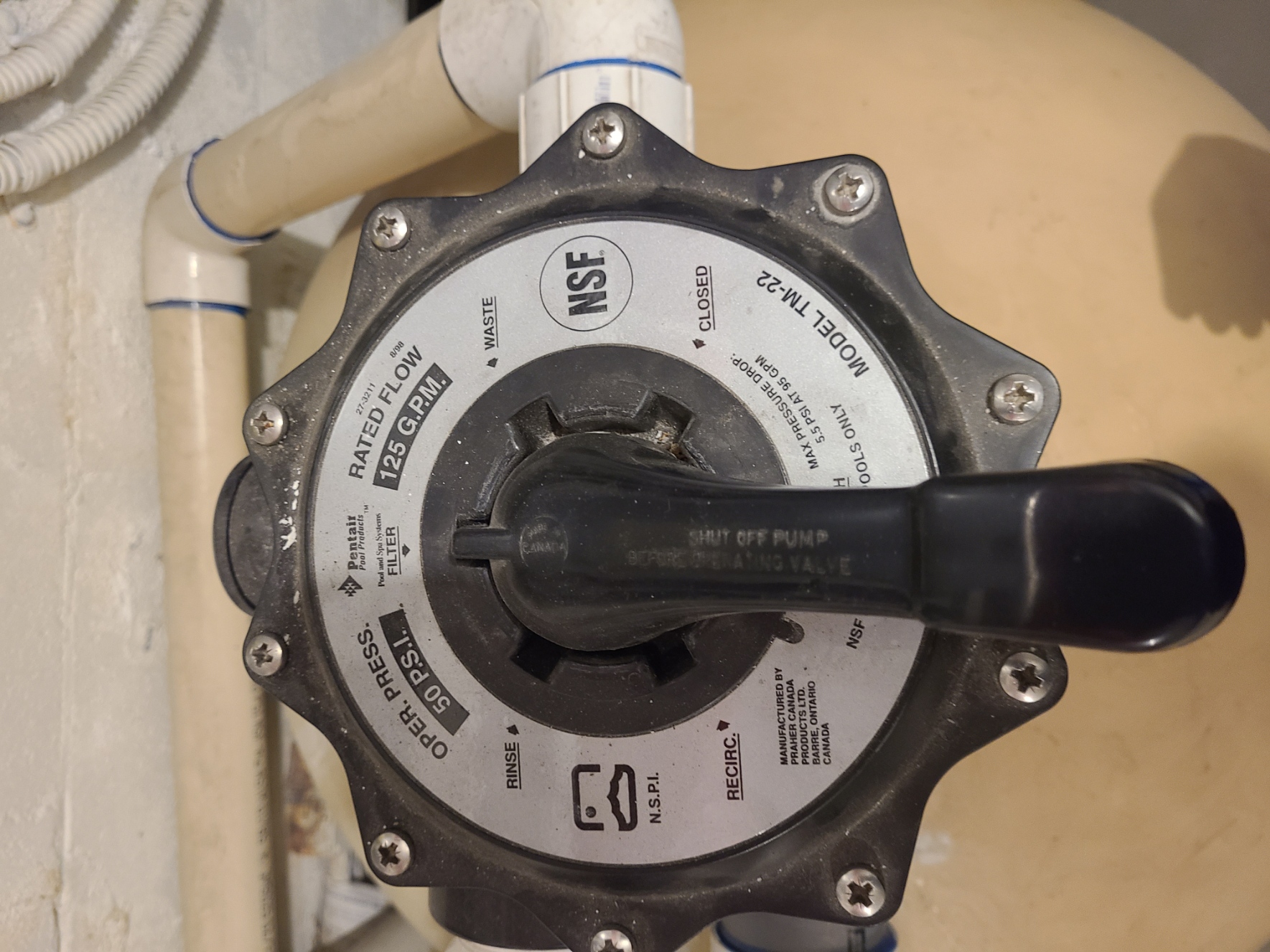 Gasket Tm-22 (14971-sm20e12) G-417 - INYOPools.com