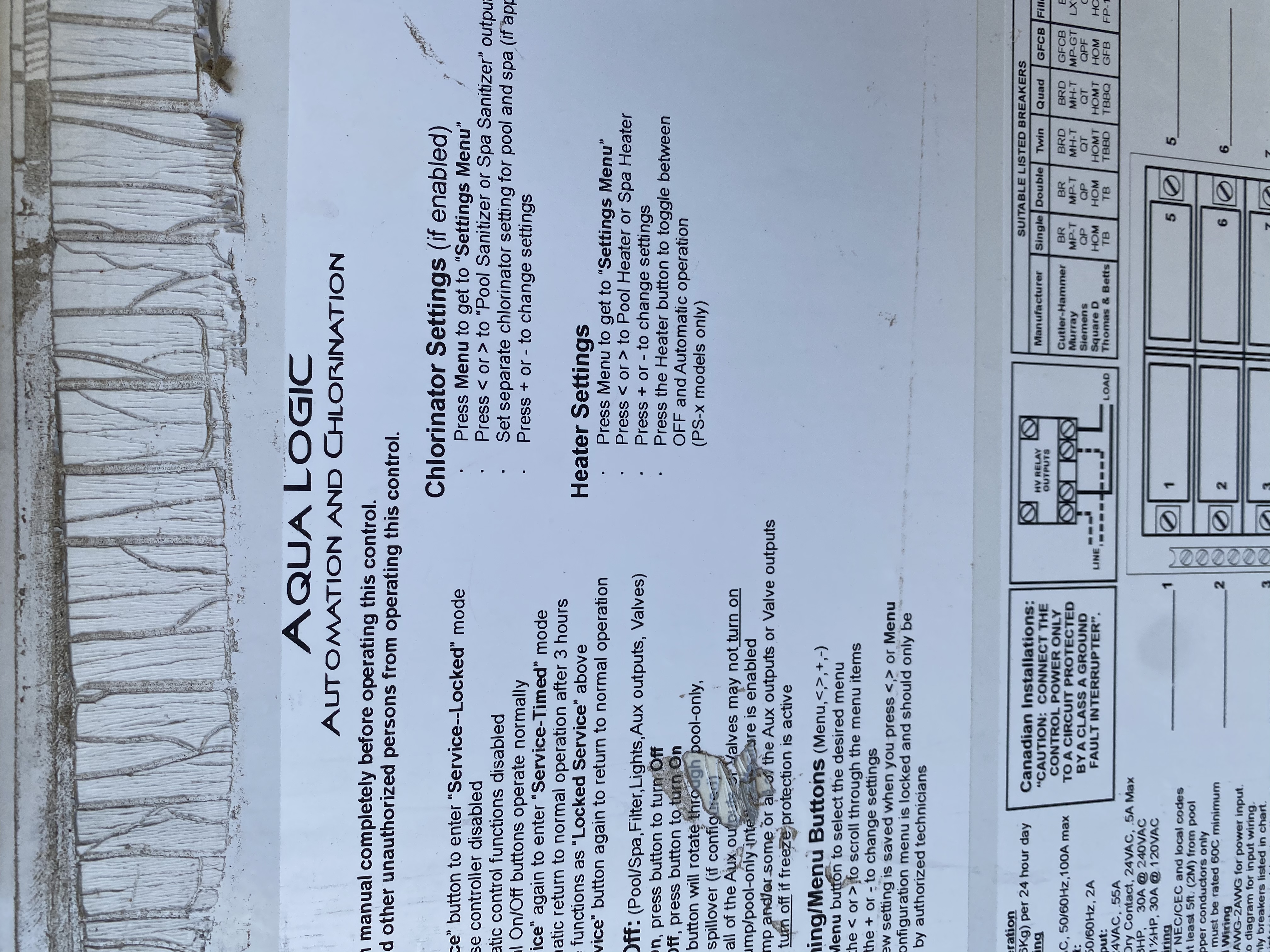 Hayward Aqua Logic Wireless Wall Mount Remote PS8 - INYOPools.com