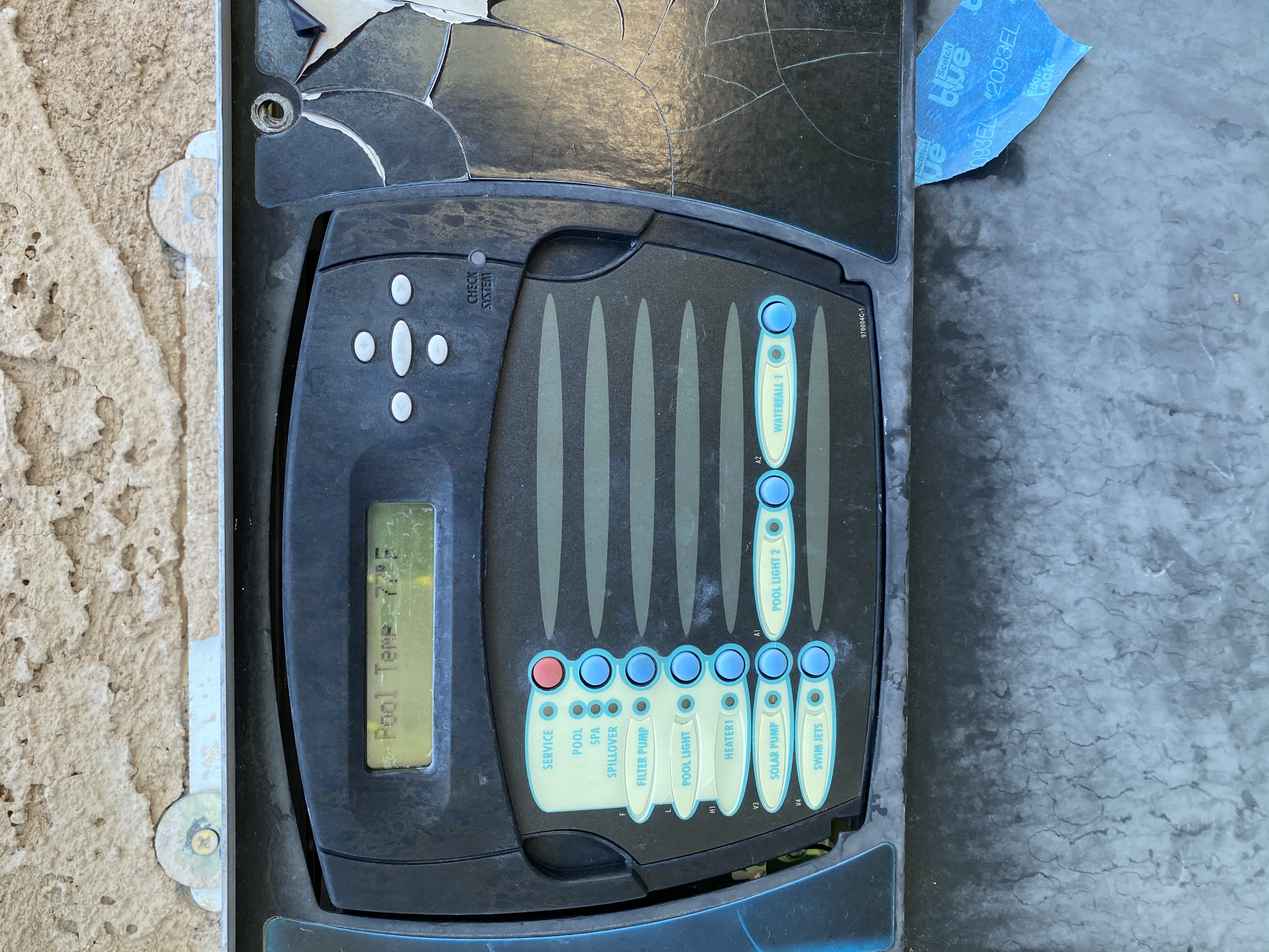 Hayward Aqua Logic Wireless Wall Mount Remote PS8 - INYOPools.com