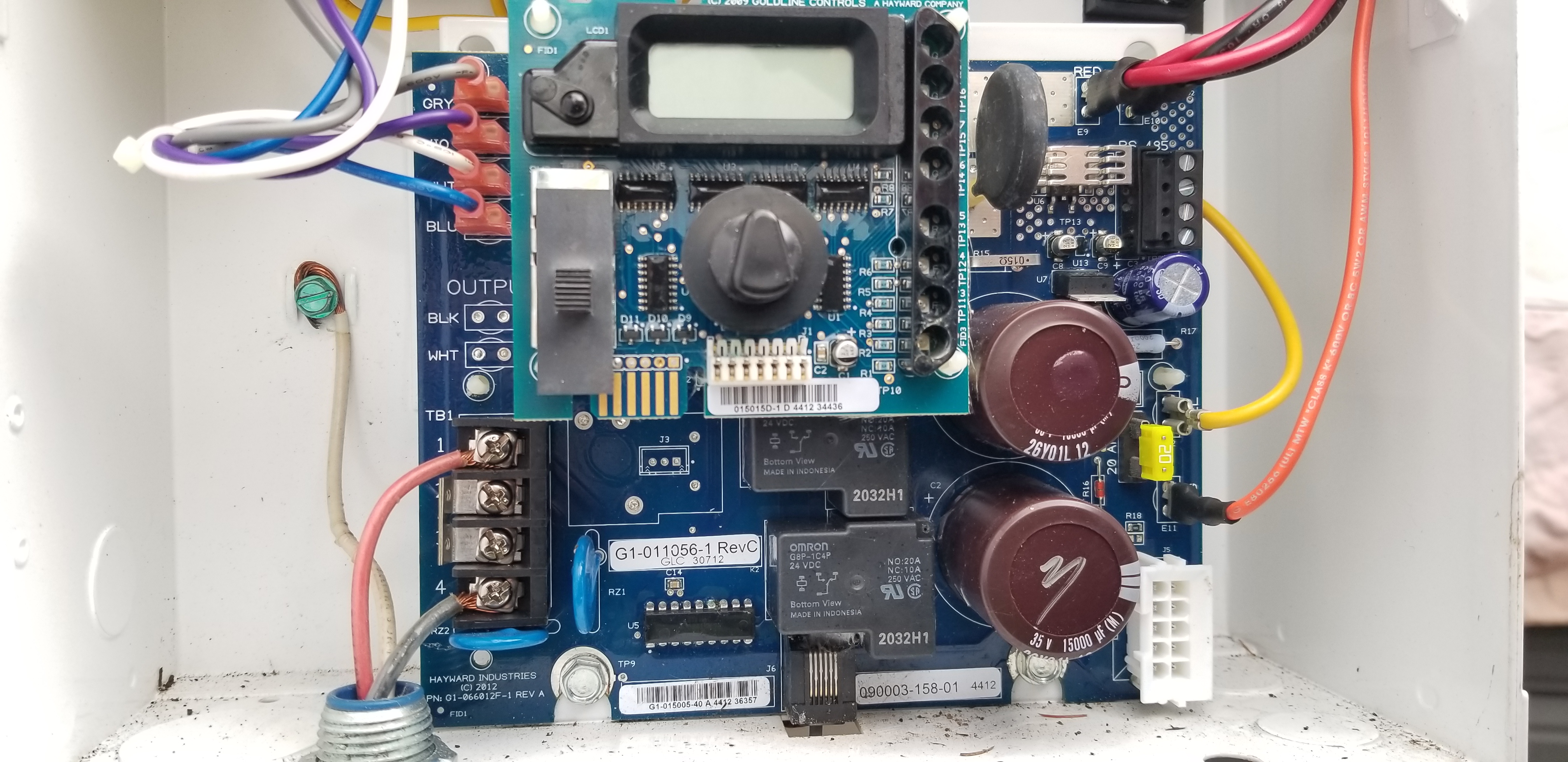 Goldline Controls Hayward Aquarite Replacement Main PCB Printed Circuit ...
