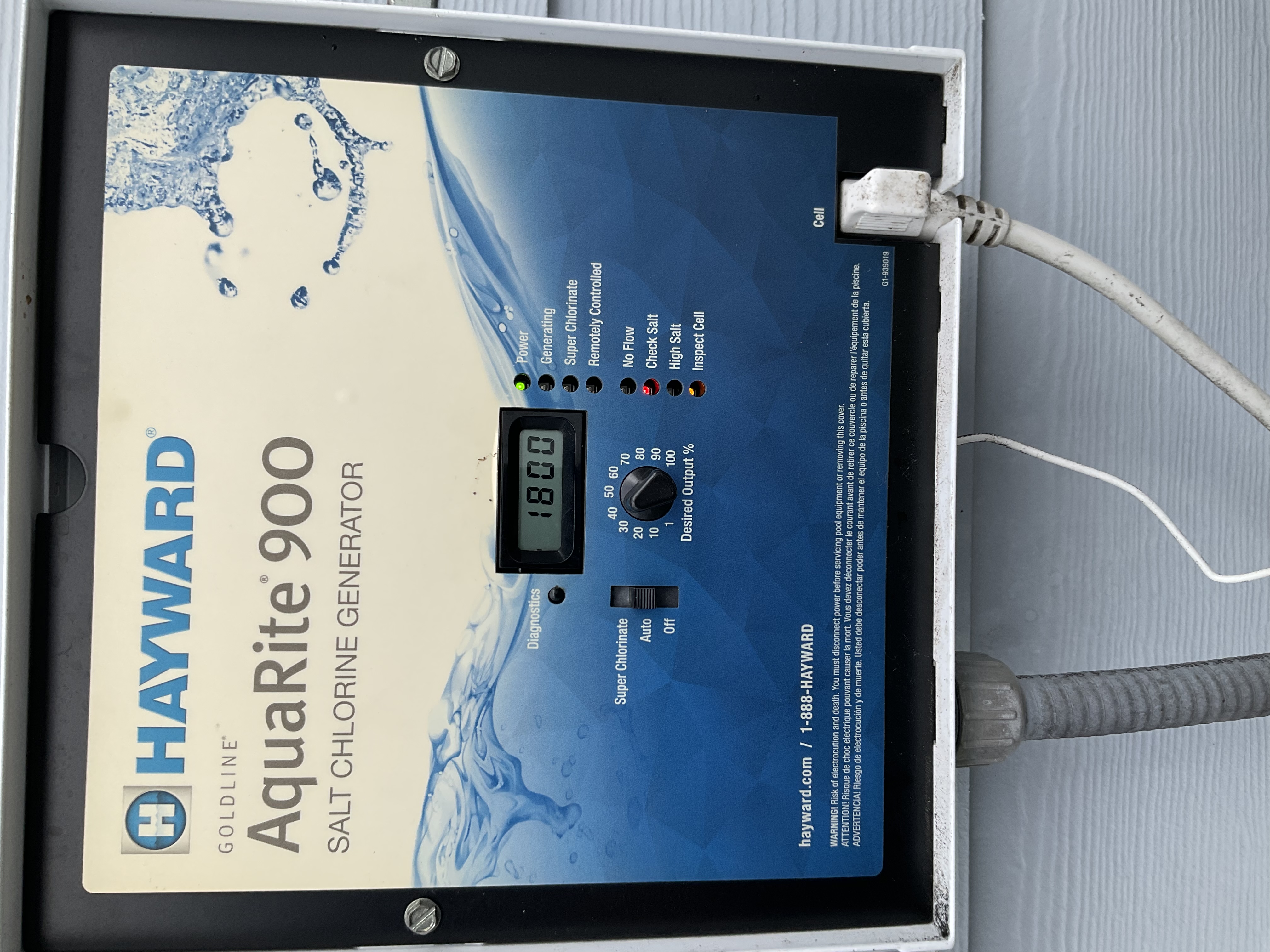 Hayward AquaRite Control Unit Only - Model GLX-CTL-RITE - INYOPools.com