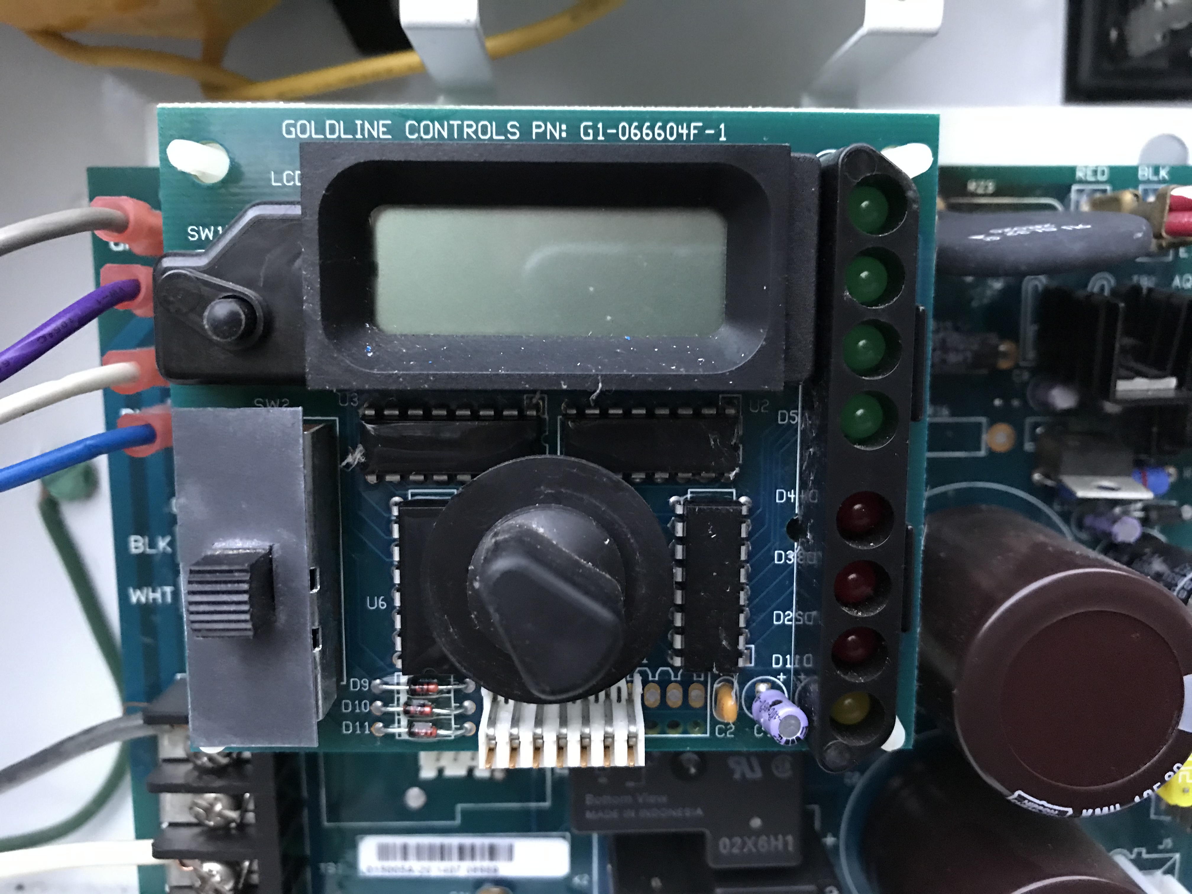 Hayward Aquarite Goldline Display Board - GLX-PCB-DSP - INYOPools.com