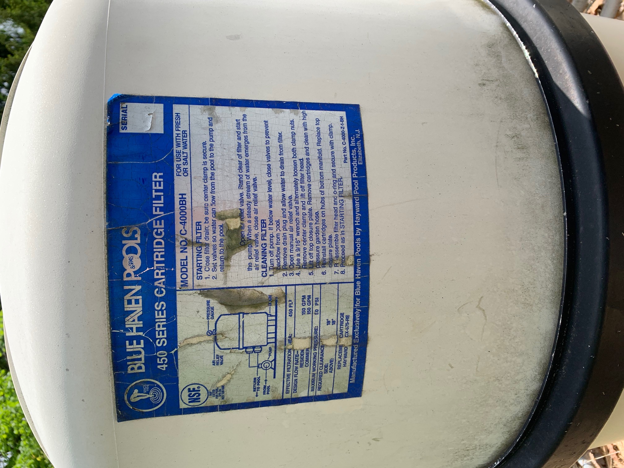 Hayward Cartridge Filter Clamp and Seal Kit - DEX2421JKIT - INYOPools.com