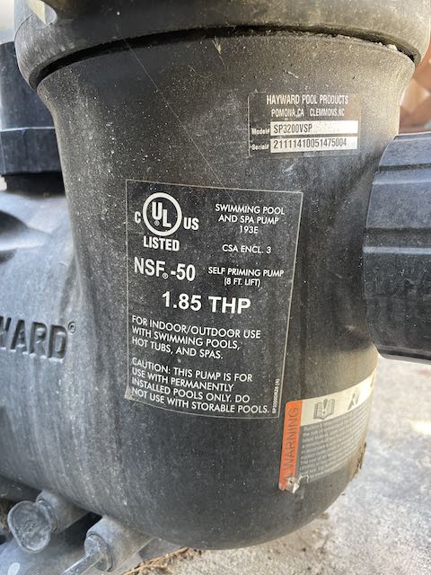 Hayward Digital Control Interface Assembly for Super Pump VS, Tristar ...