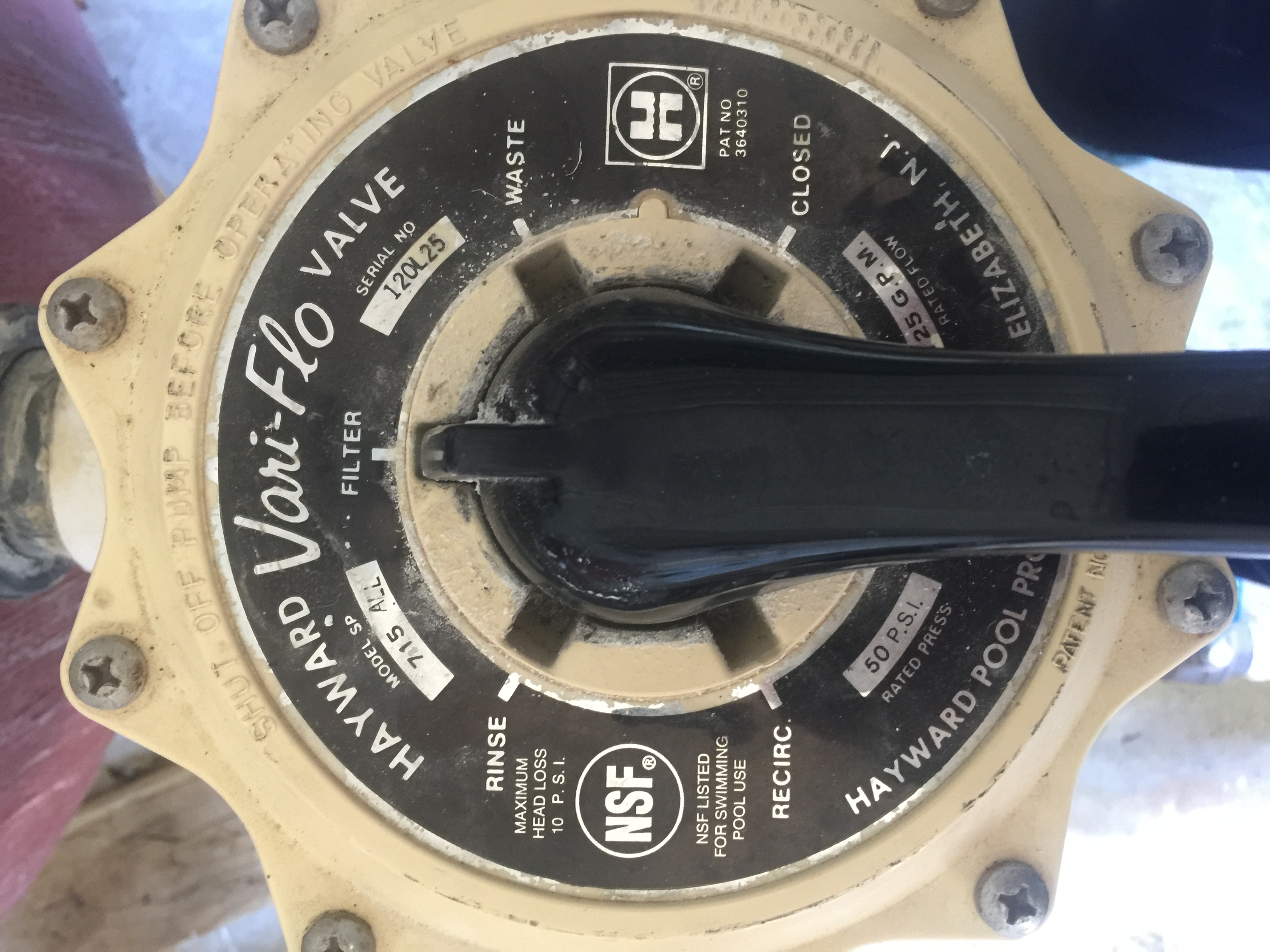 Hayward Universal Vari-Flo Multiport Valve, 2" - SP0715XALL - INYOPools.com