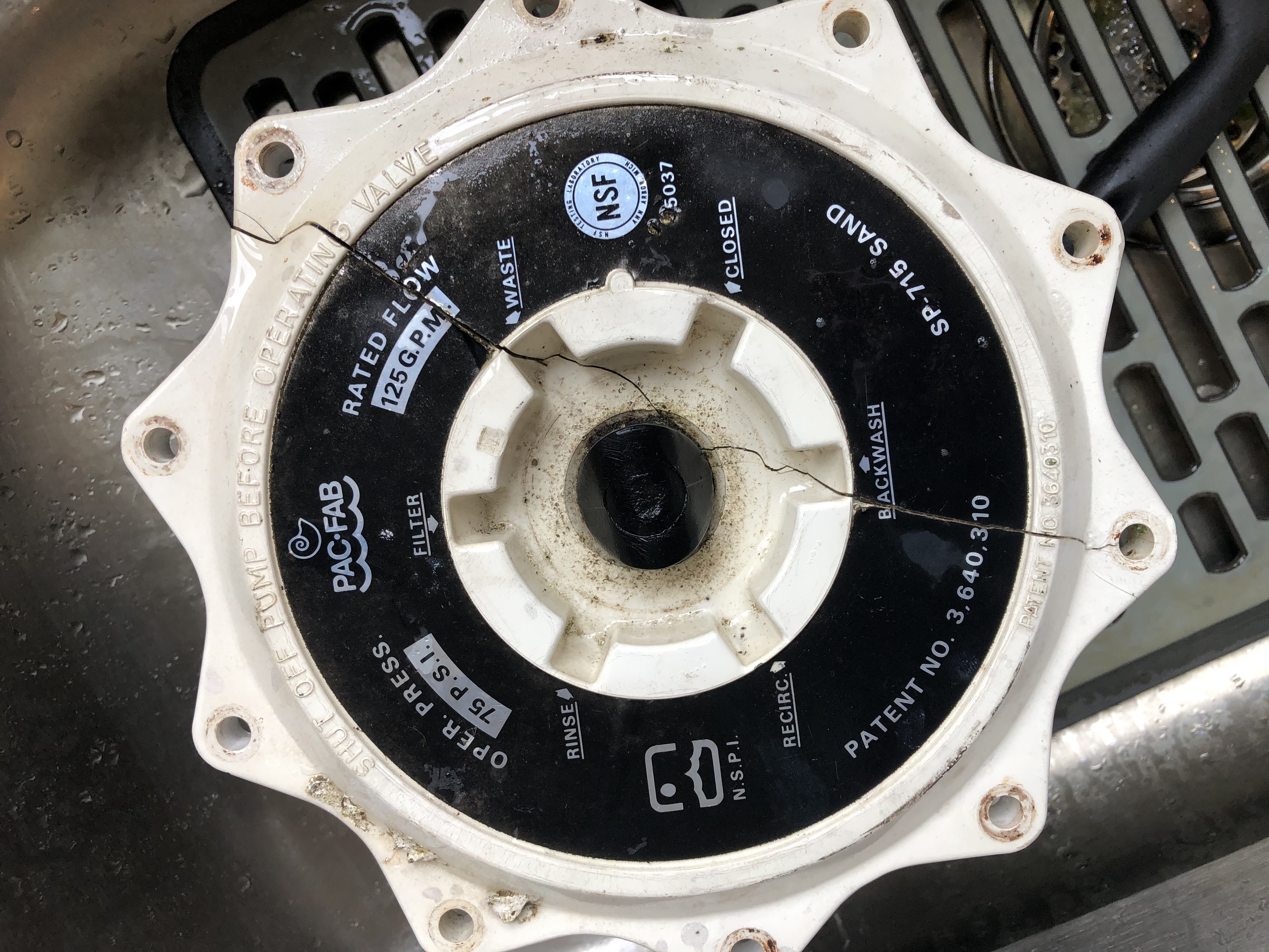 Hayward Universal Vari-Flo Multiport Valve, 2" - SP0715XALL - INYOPools.com