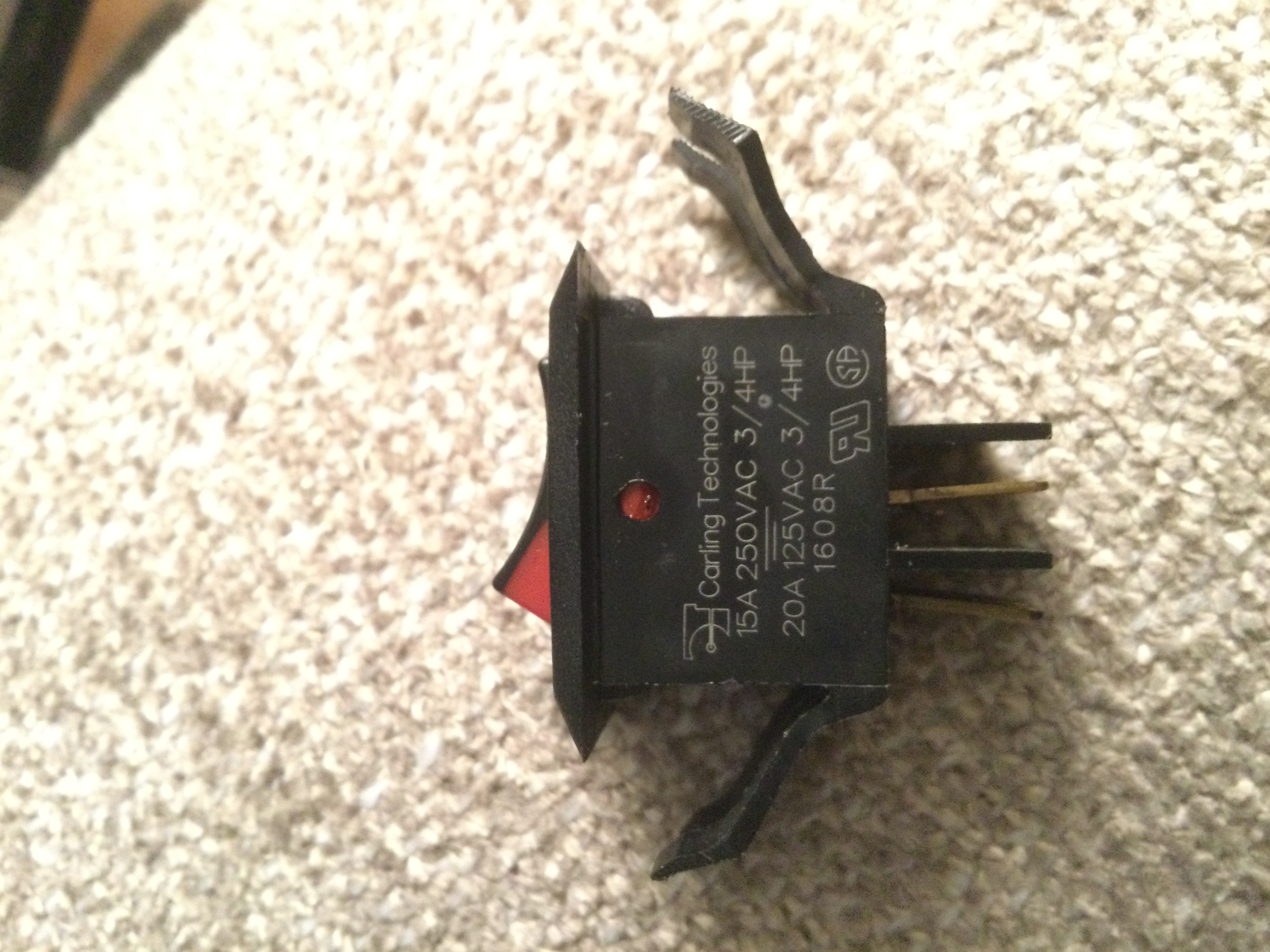 Hayward On/Off Motor Switch Replacement for Power-Flo Matrix Pool Pump ...