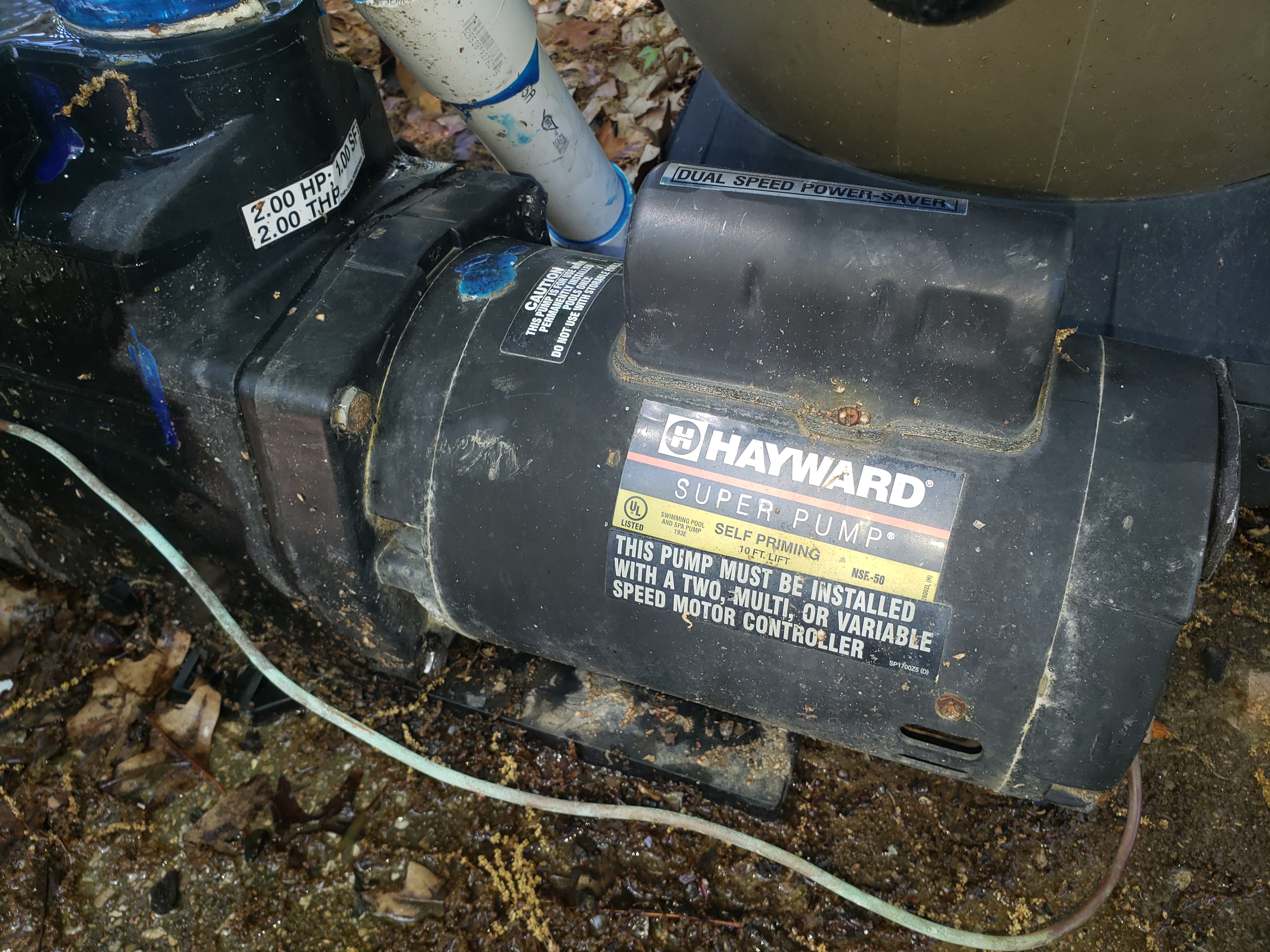 Hayward Super Pump 2 HP Dual Speed - SP2615X202S - INYOPools.com