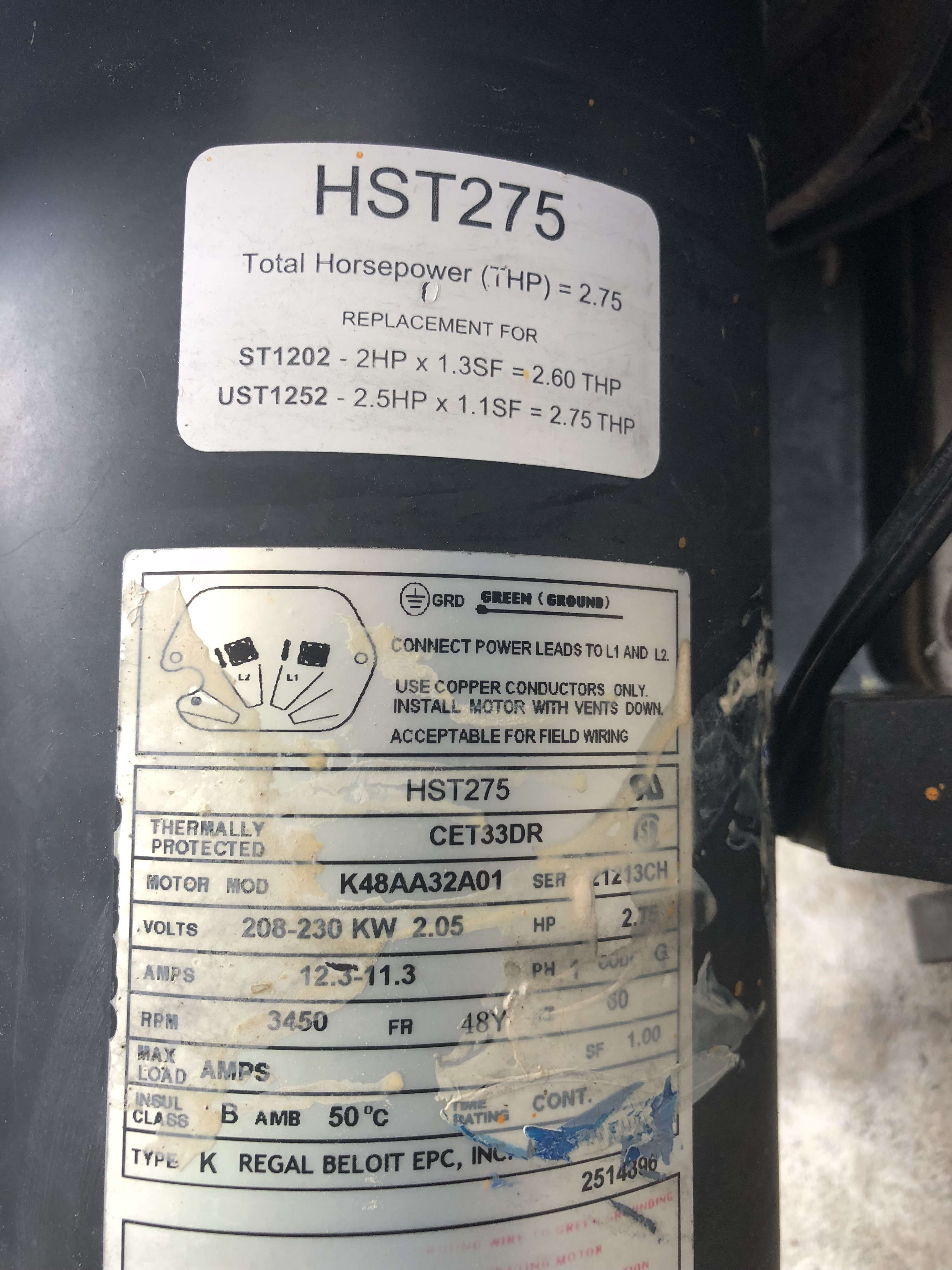 Questions for Century® (A.O. Smith) 2.0 HP Up Rate Pool Pump Motor ...