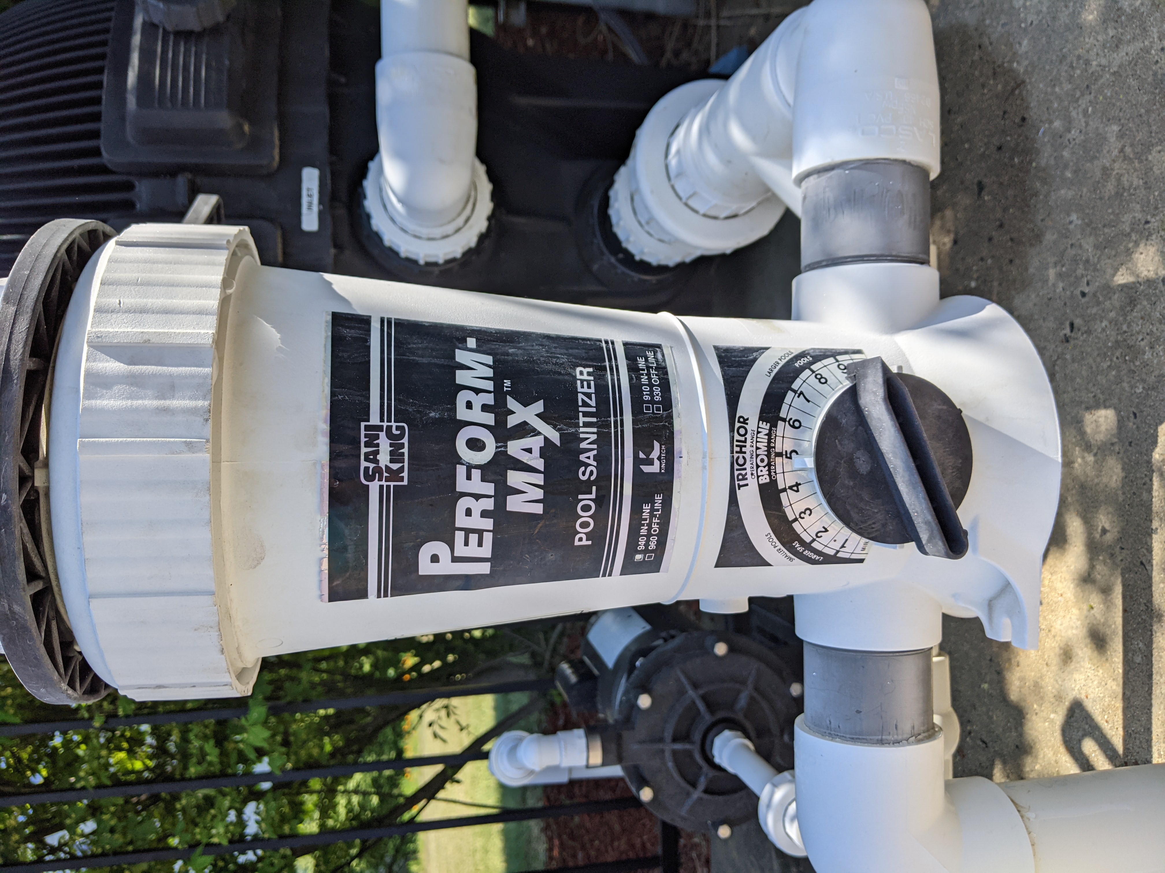 King Technology Perform-Max 940 In-Line Chlorinator, In-Ground Pool, 10 ...