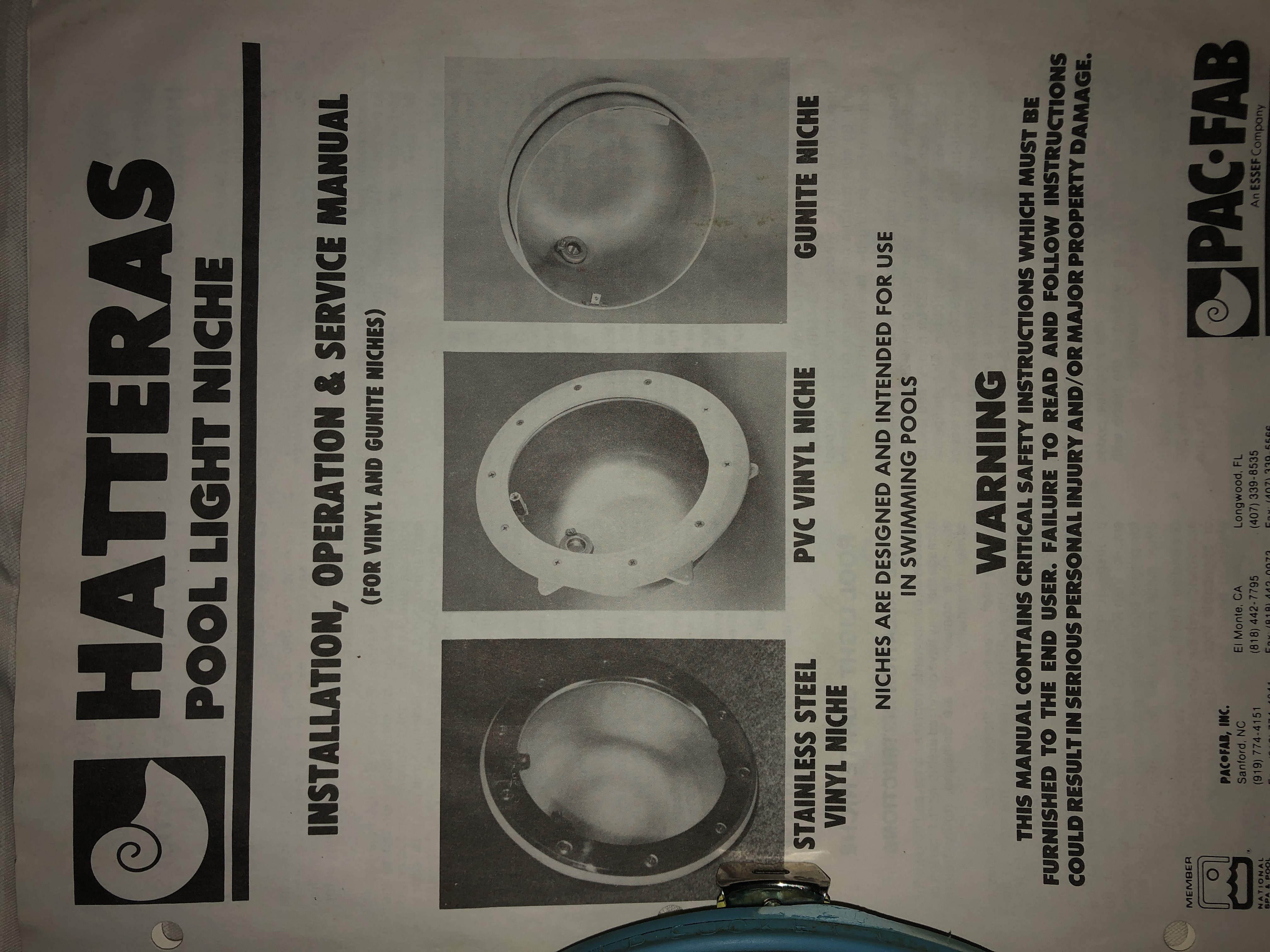 Pentair Pac Fab Lens Gasket Hatteras, Large - 614516 - INYOPools.com