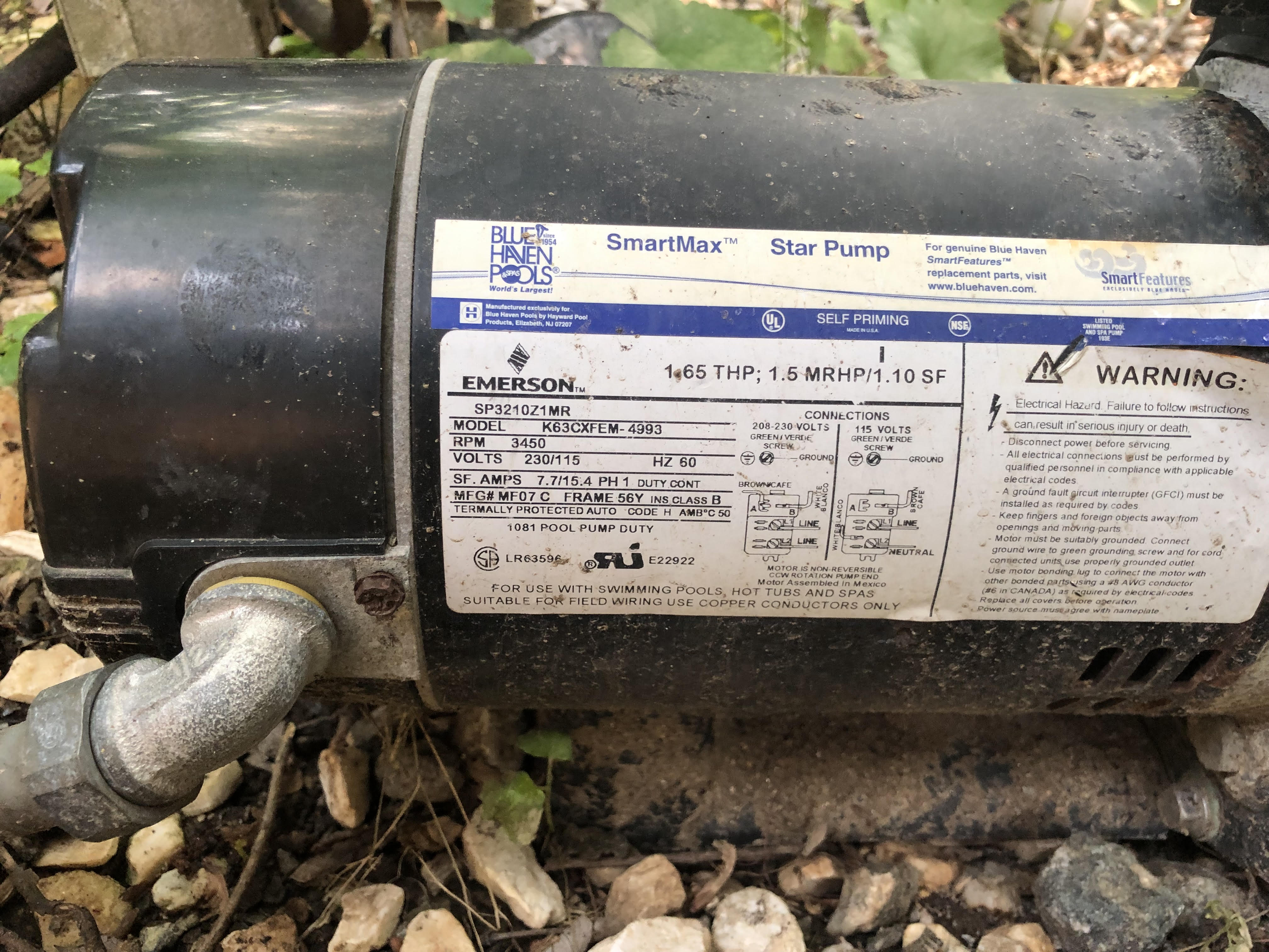 Emerson Sq.fl 1.5hp Fullrate 115/230v (eb858) - EB858/ASB858 ...
