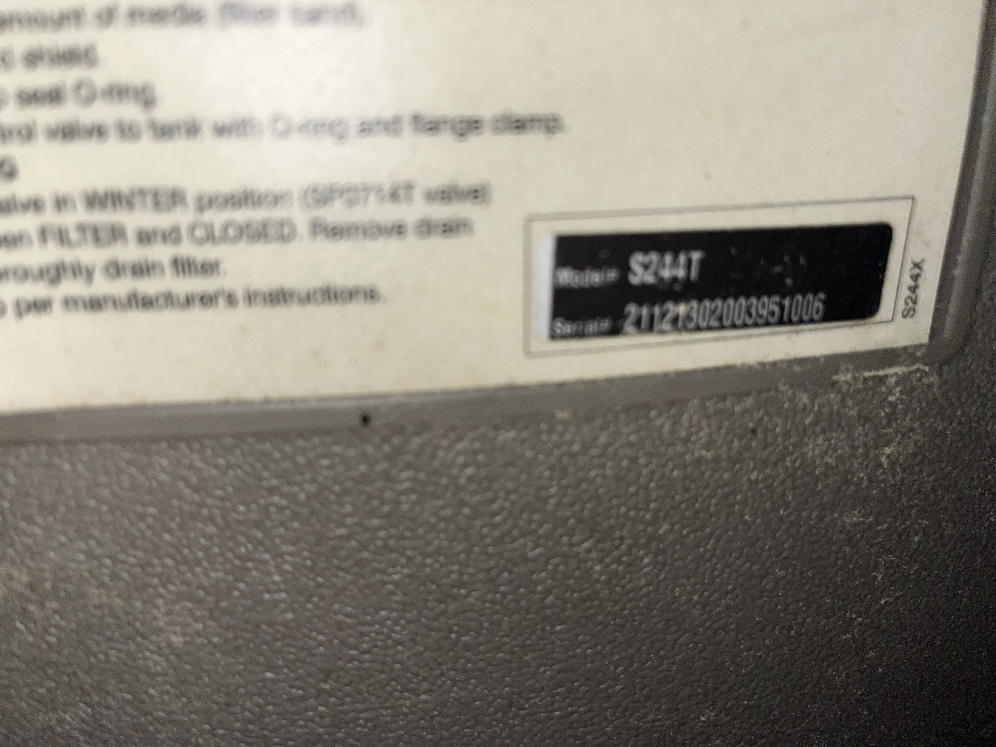 O-Ring for Hayward Sand Valve to Tank Connection & Max-Flo XL Housing ...