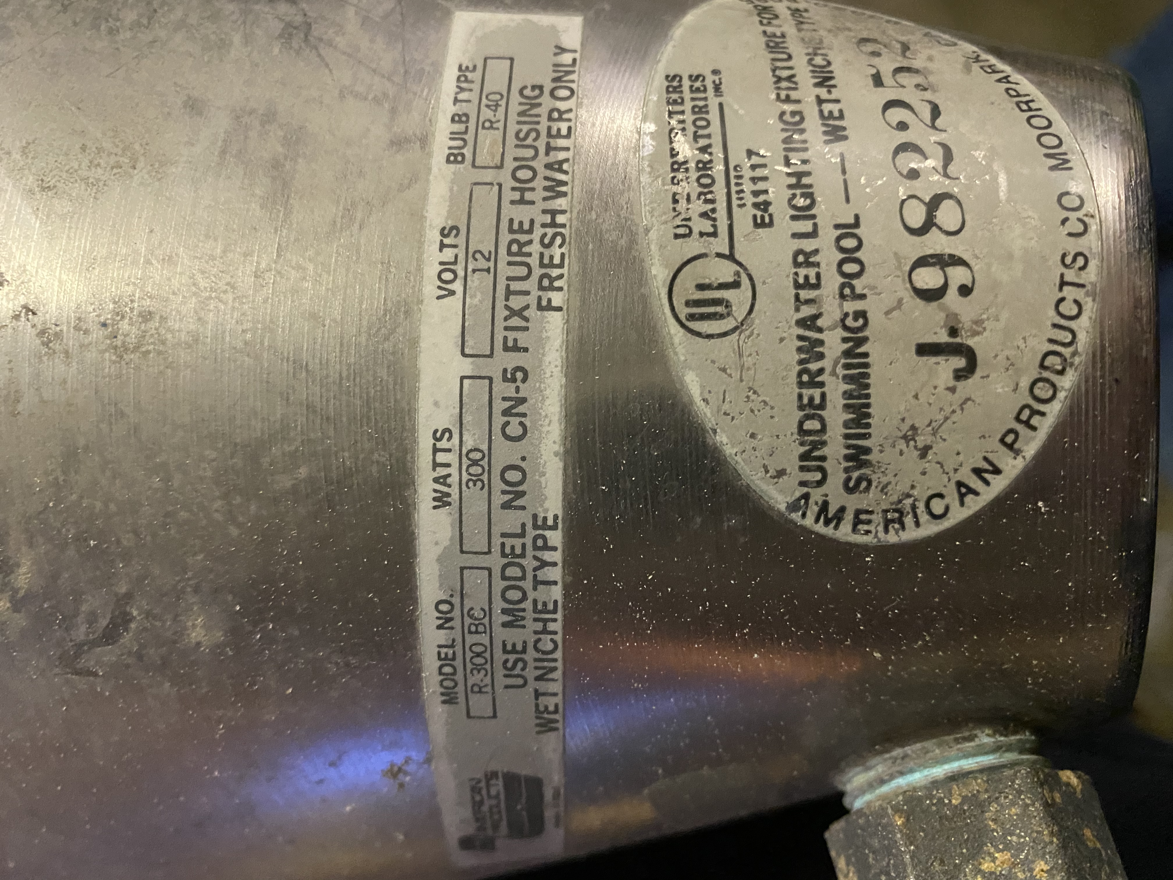 Pentair Amerlite Pool Light 12V, 300W, 50' Cord - EC-602129 - INYOPools.com