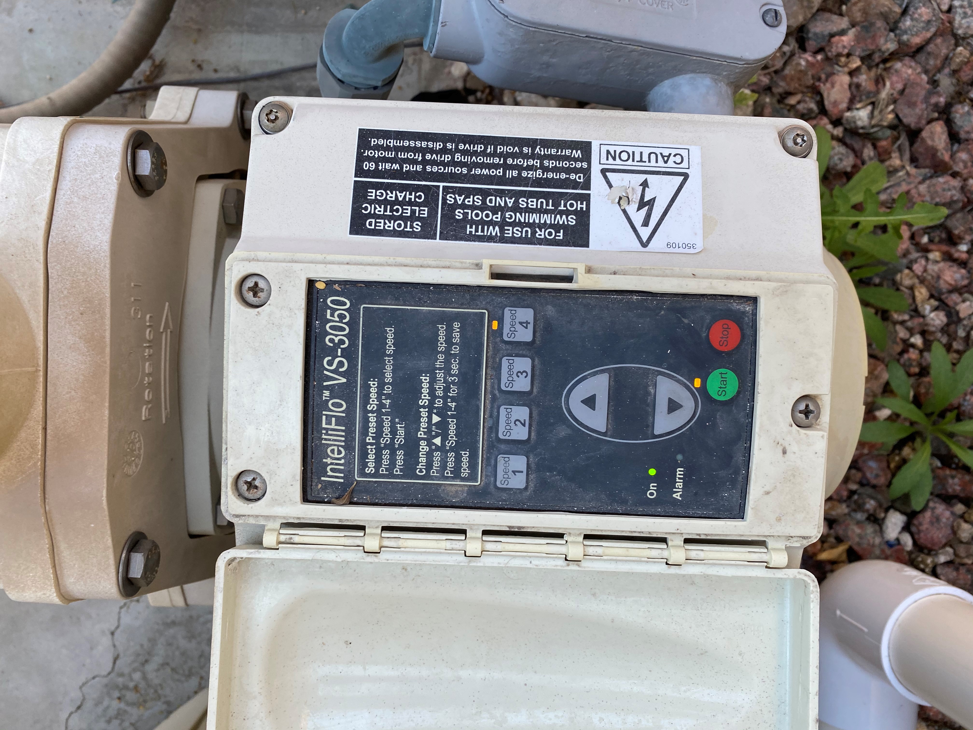 Pentair Drive Assembly IntelliFlo VS 3050 Kit Almond - 356879Z ...