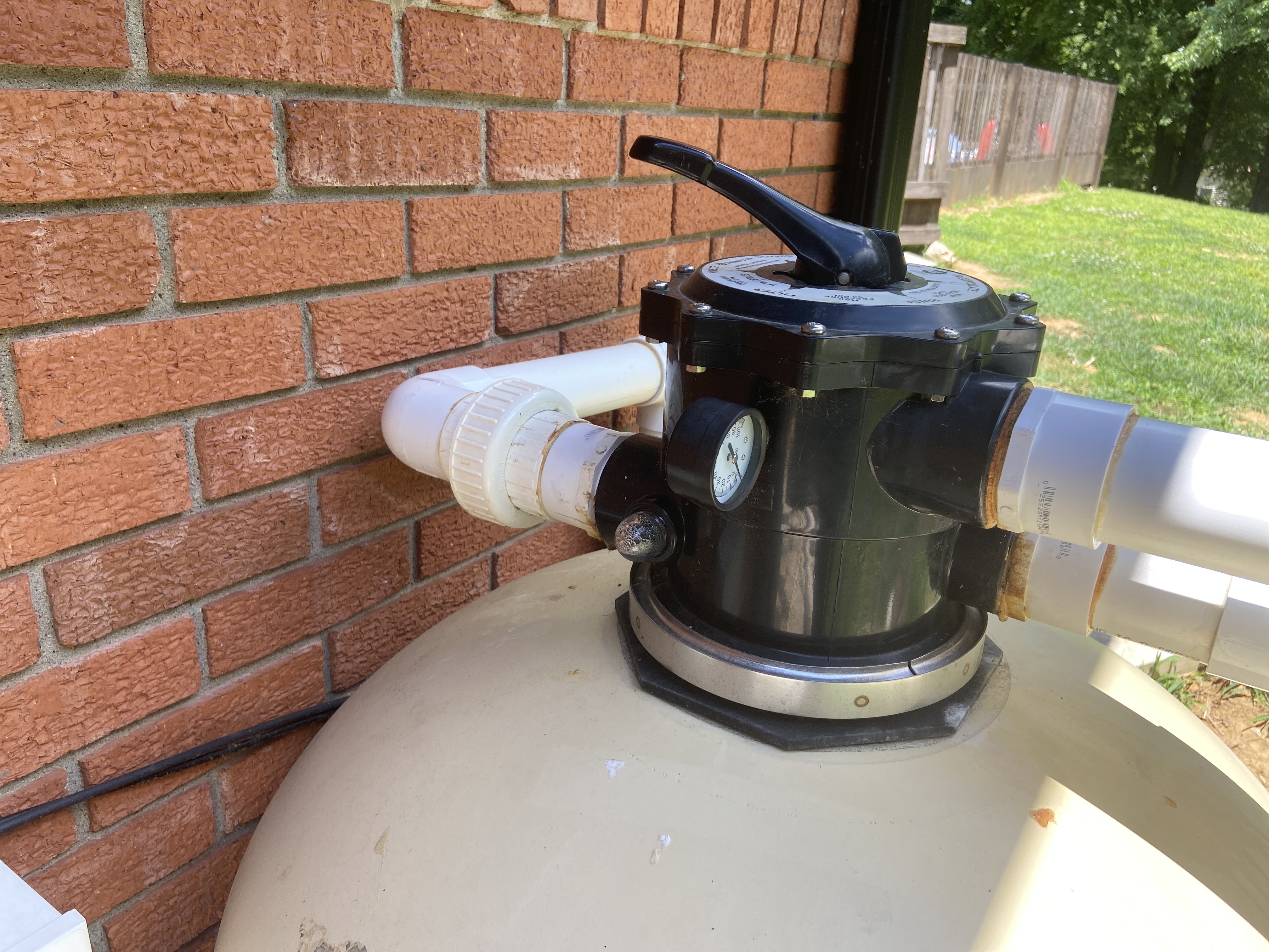 Pentair Tagelus TA100D Top Mount 30" Pool Sand Filter with Valve - EC ...
