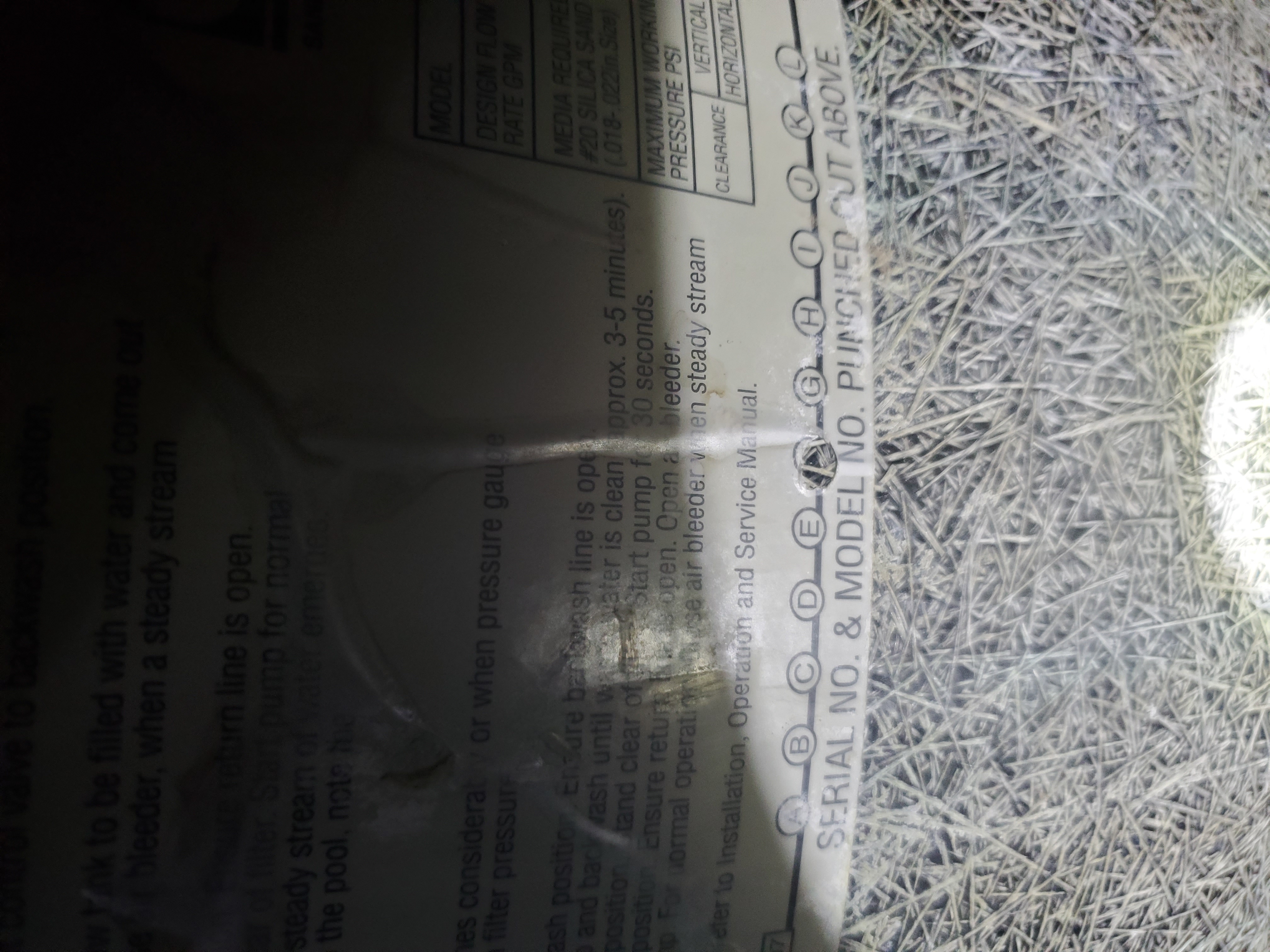 Pentair Tagelus 24" Pool Sand Filter, Top Mount 1.5" Valve - EC-145241 ...