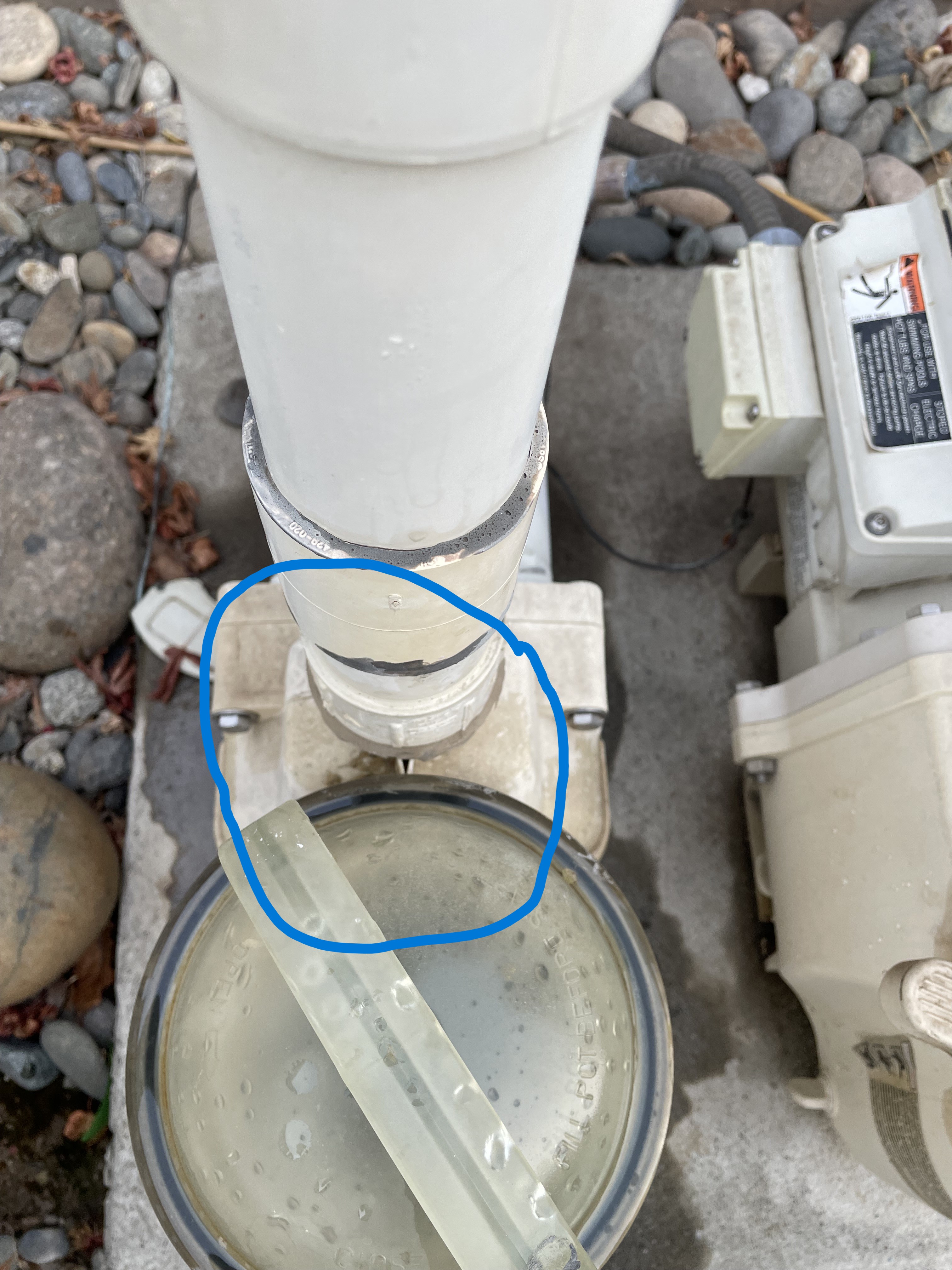 Pentair Pac Fab Pinnacle Pump Housing with Drain Plugs, Almond ...