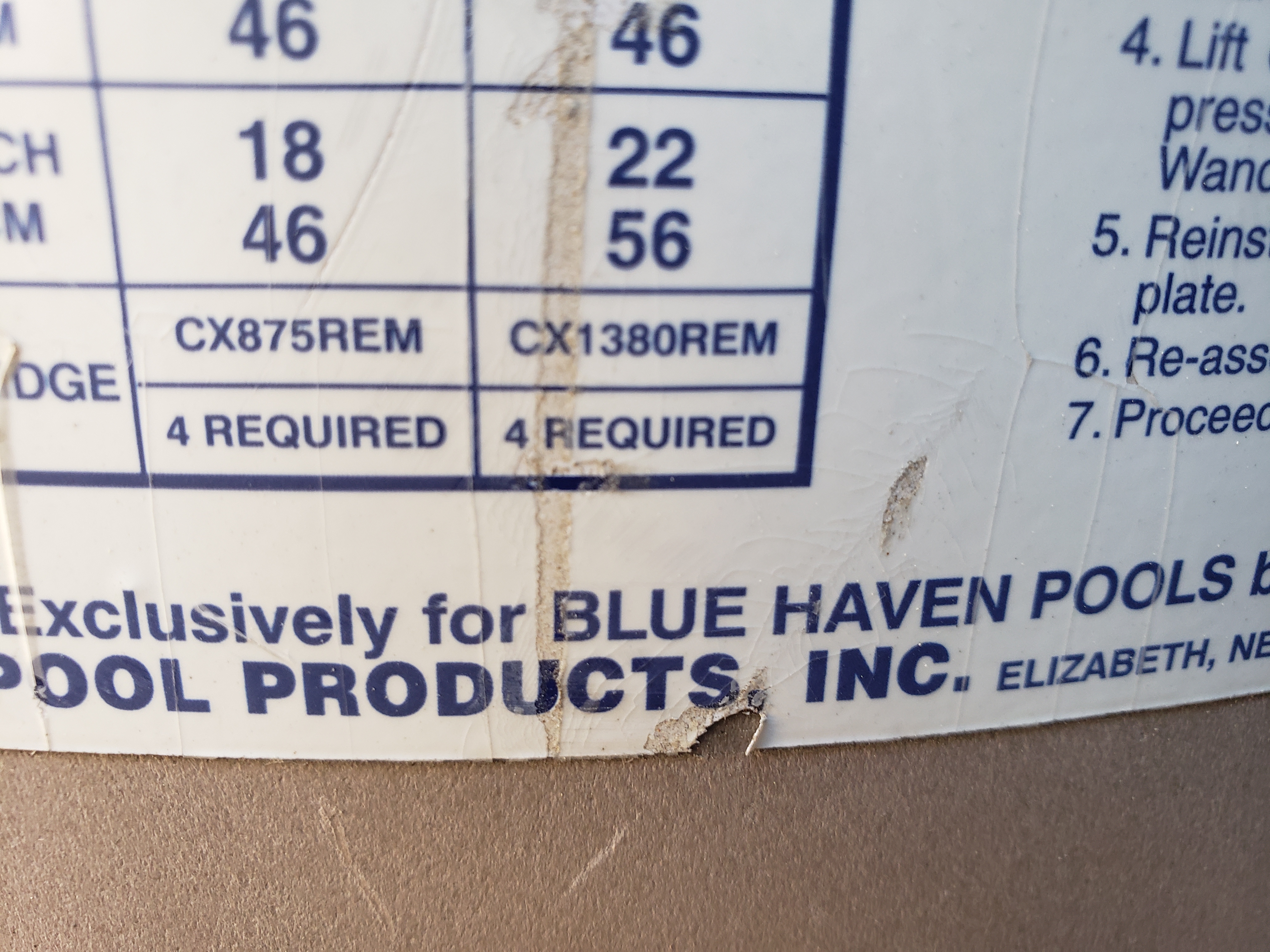 Pureline 112 Sq. Ft. Replacement Cartridge Compatible with Hayward ...