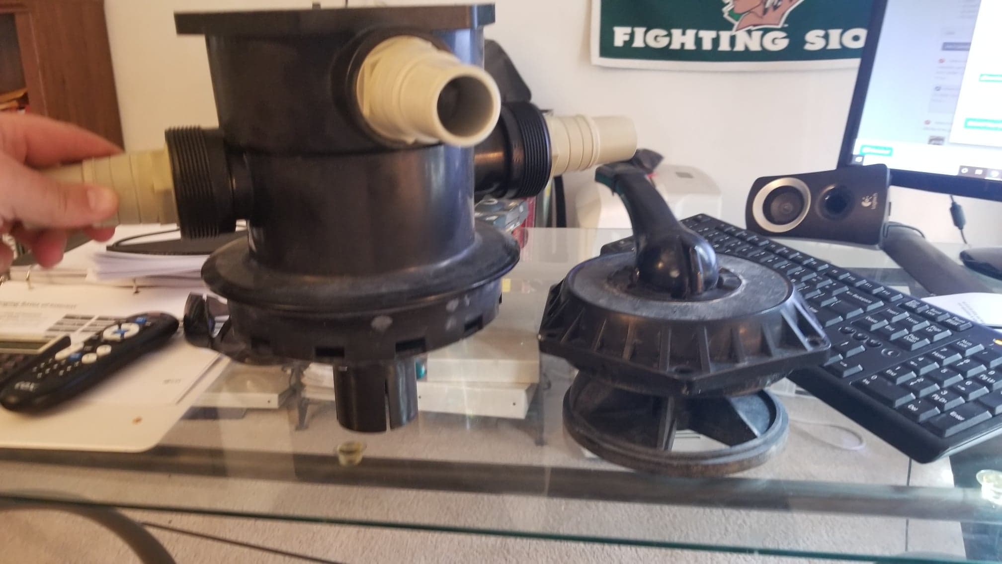 PureLine Replacement Sand Filter Valve Upper Assembly w/ Spider Gasket ...