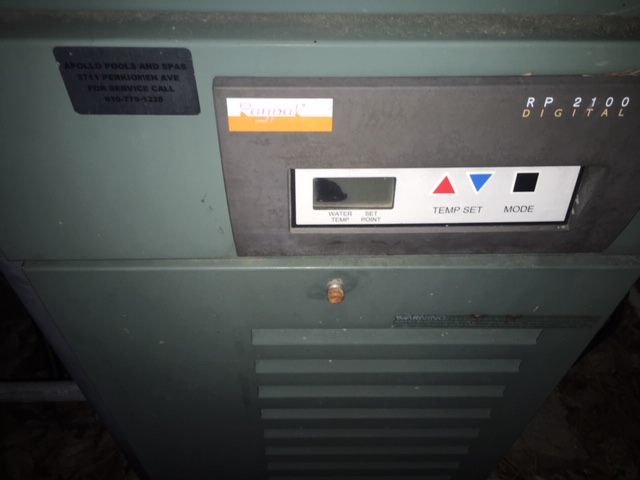 Raypak IID Control Panel, Bezel Kit and Switch Decal, 185-405 RP2100 ...