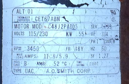 Sta-Rite Dyna-Pro Pump 3/4 HP Up Rate 115/230v - MPRA6D-204L ...
