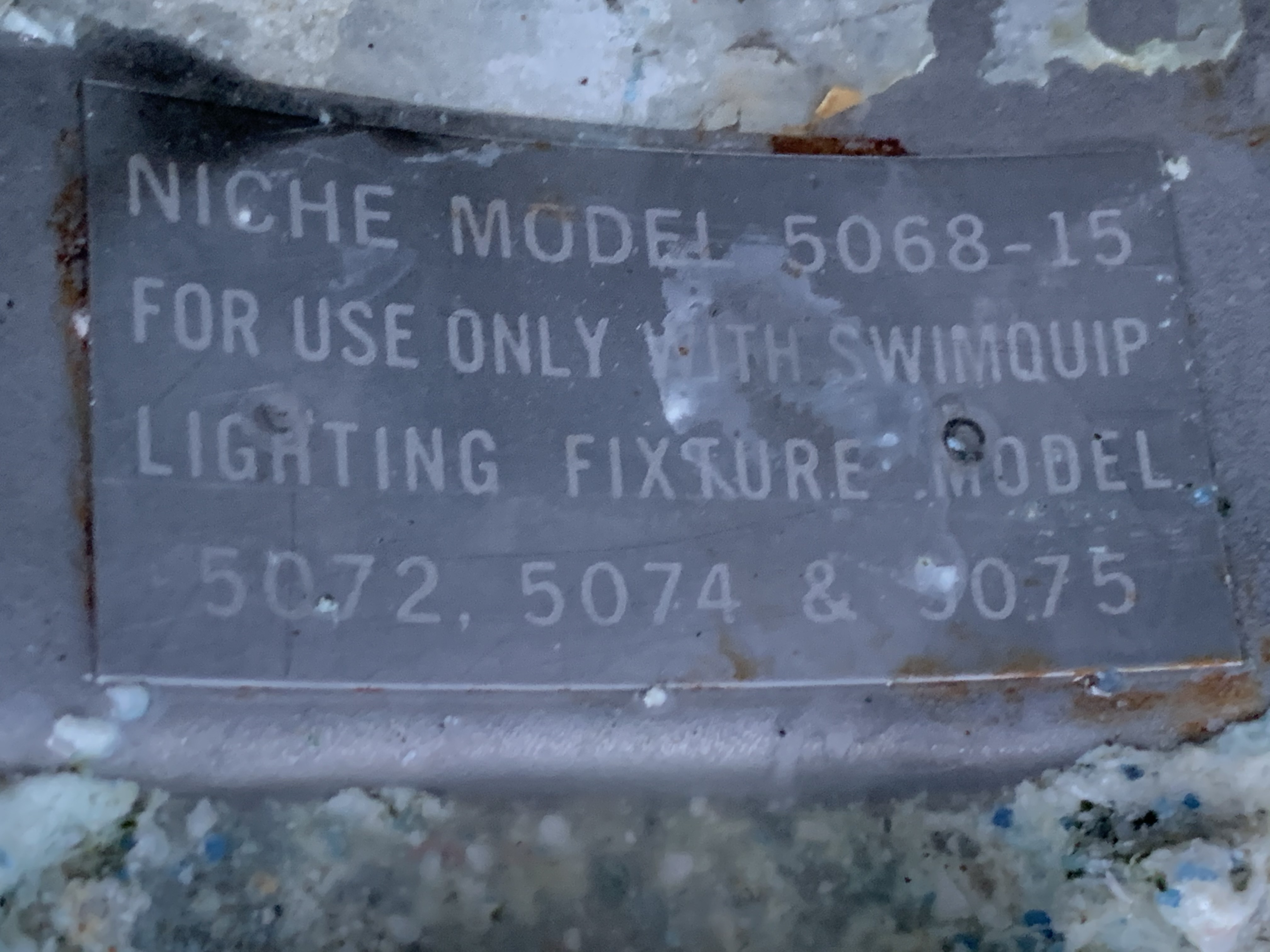 Sta-Rite SwimQuip Underwater Light 500 Watt 120 Volt 25' Cord - 05086 ...