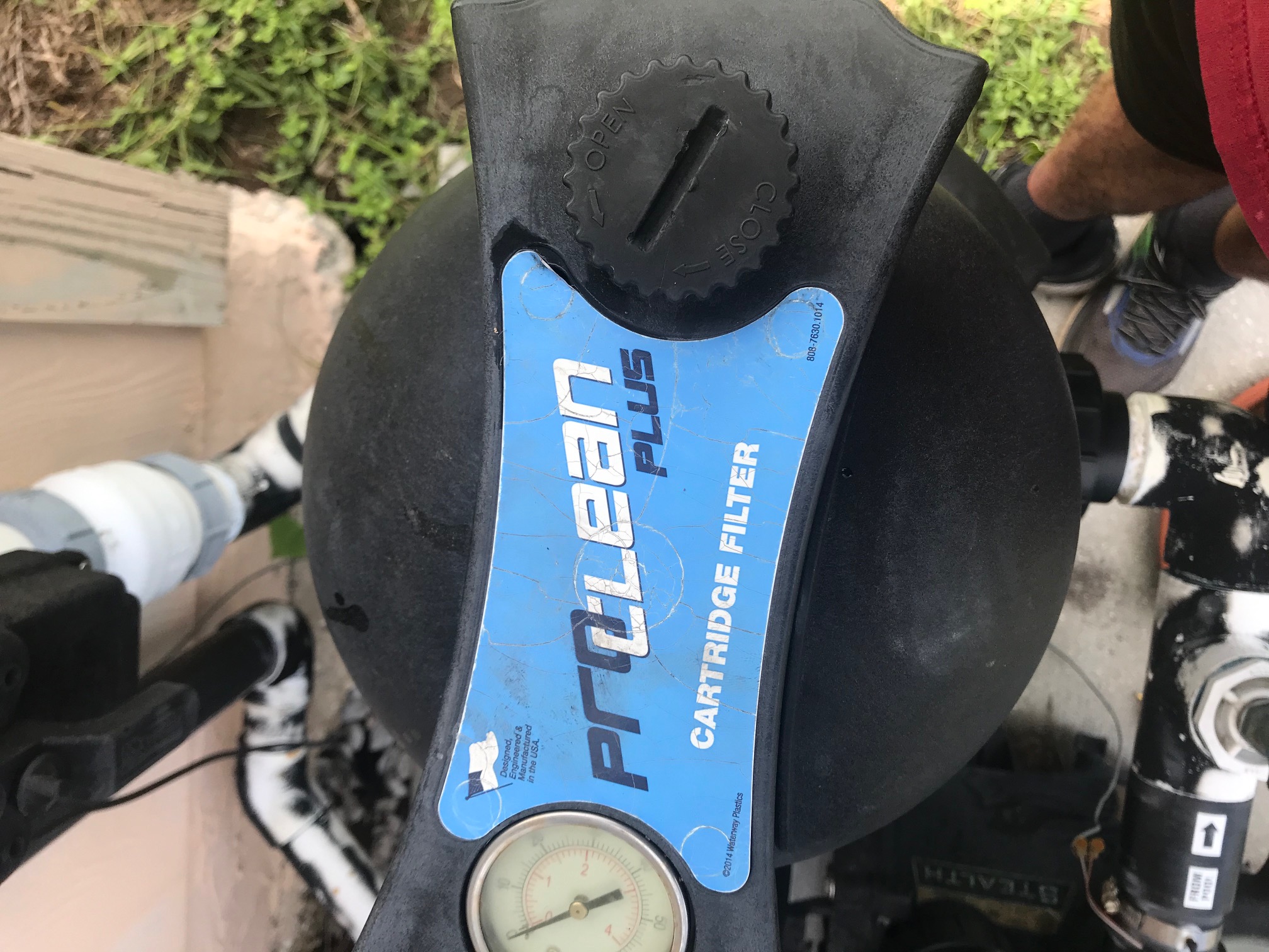 Waterway ProClean Plus 100 sqft Pool Cartridge Filter - PCCF-100 ...