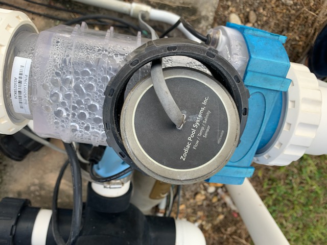 Zodiac 3 Port Cell, Apure700, 2" Unions (r0475300) - INYOPools.com