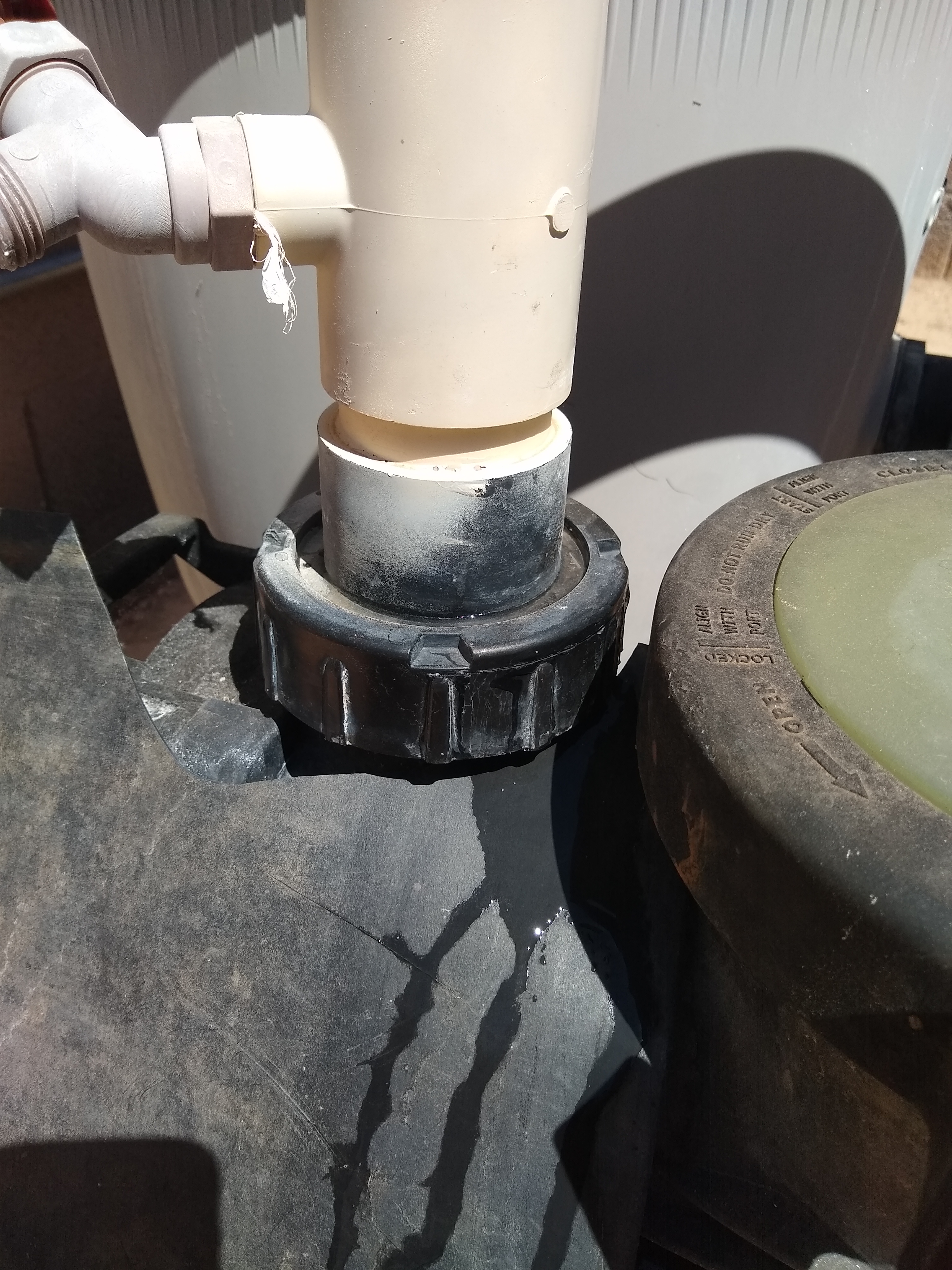 Zodiac Pump Union Set 2" Slip x 2-1/2" Spigot - R0446101 - INYOPools.com