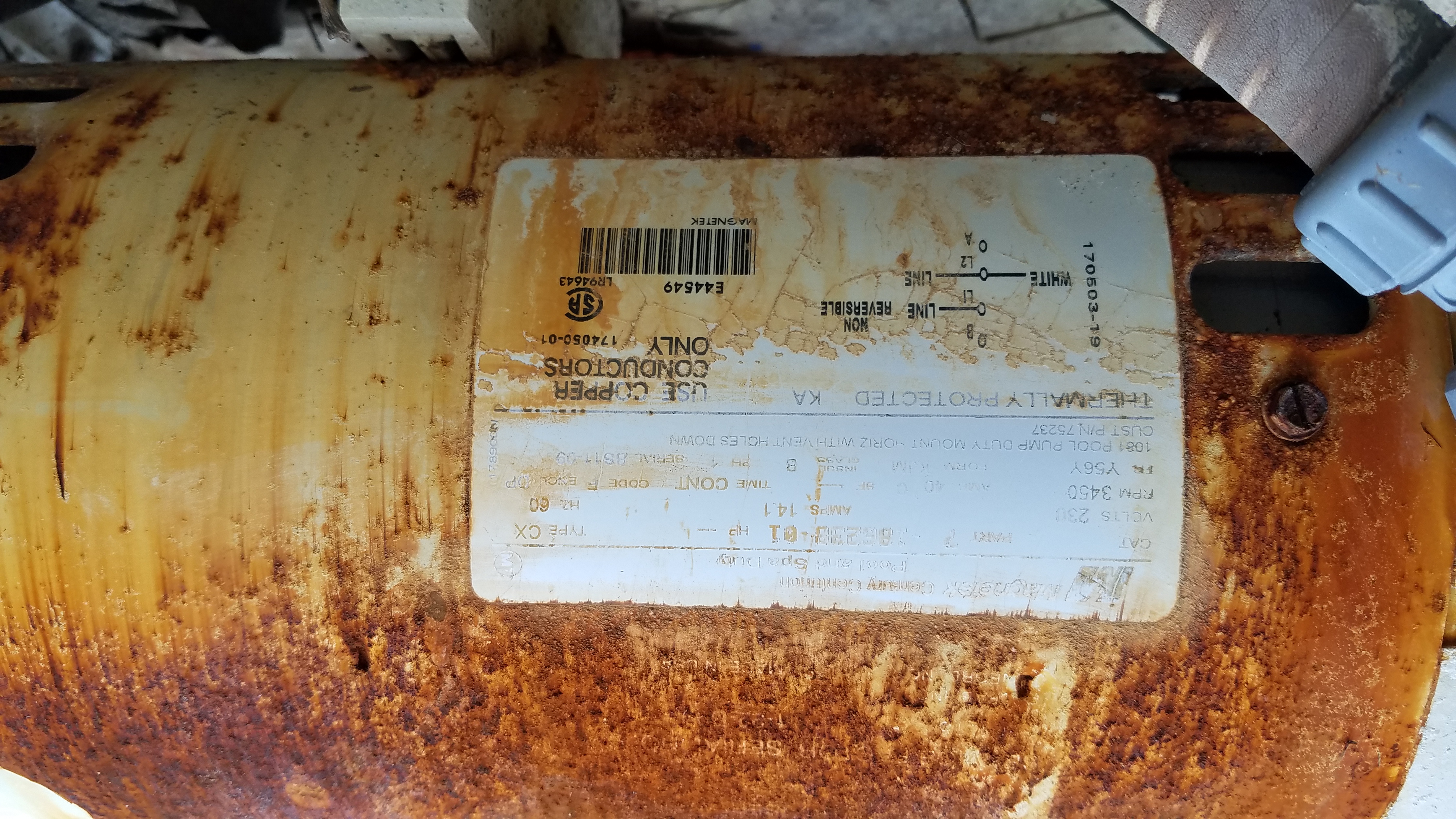 Questions for Century® (A.O. Smith) 1.0 HP Full Rate Pool Pump Motor ...