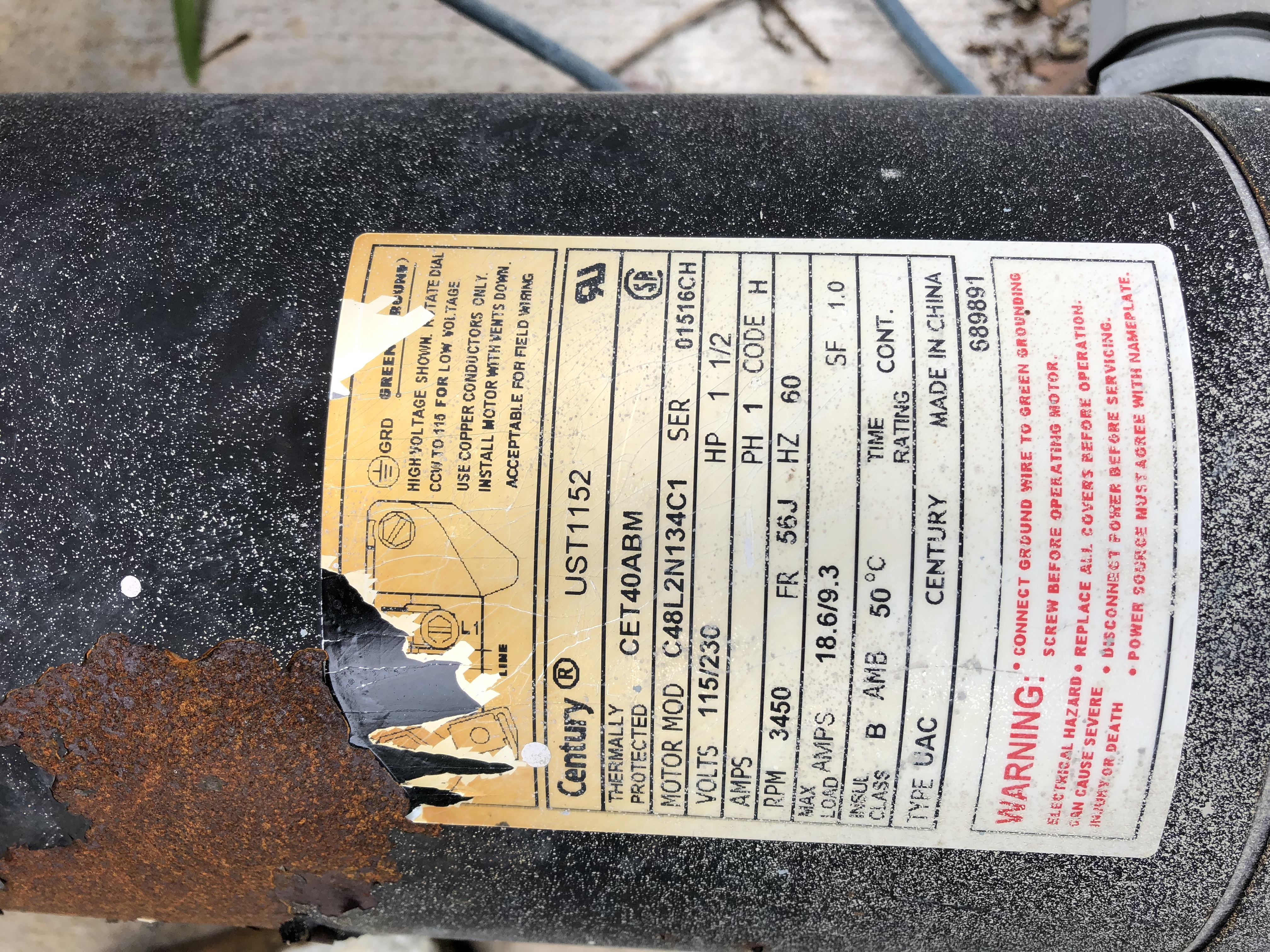 Questions for A.O. Smith Century® UST1152 - 1.5 HP Replacement Pool ...