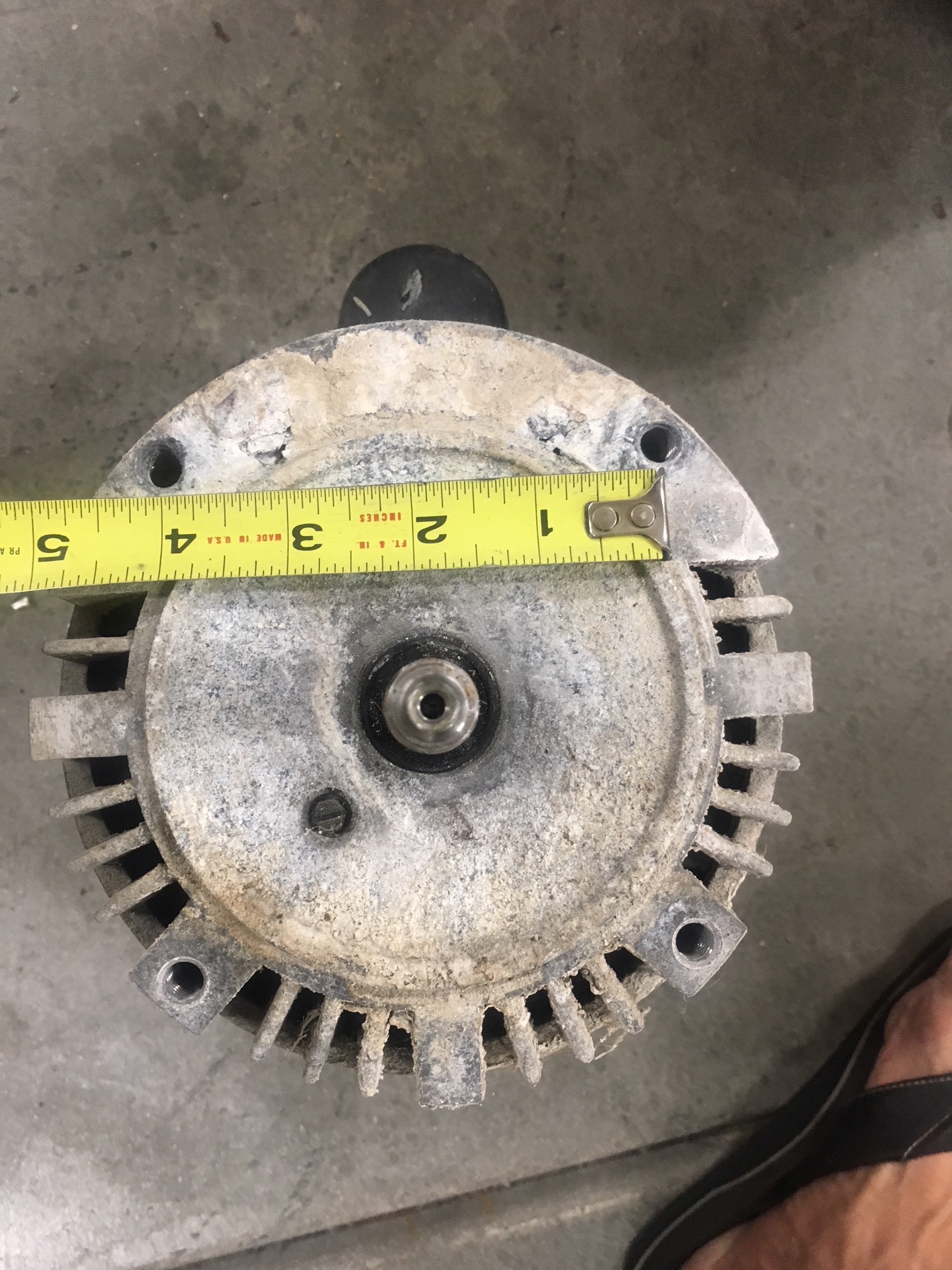 A.O. Smith Century 2.0 HP Round Flange 56J Full Rate EE Motor - B130 ...