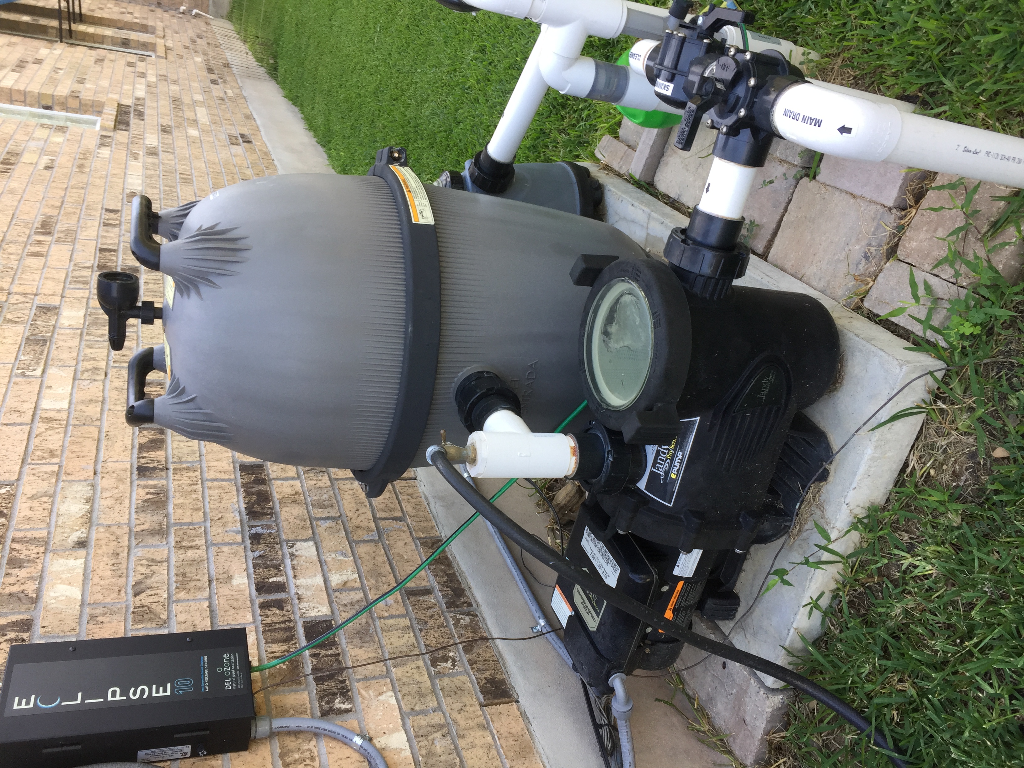 ECLIPSE 10 120V 240V OZONE GENERATOR 7K TO 25K GAL ORDER PARTS BAG SEPARATELY DEL OZONE ...