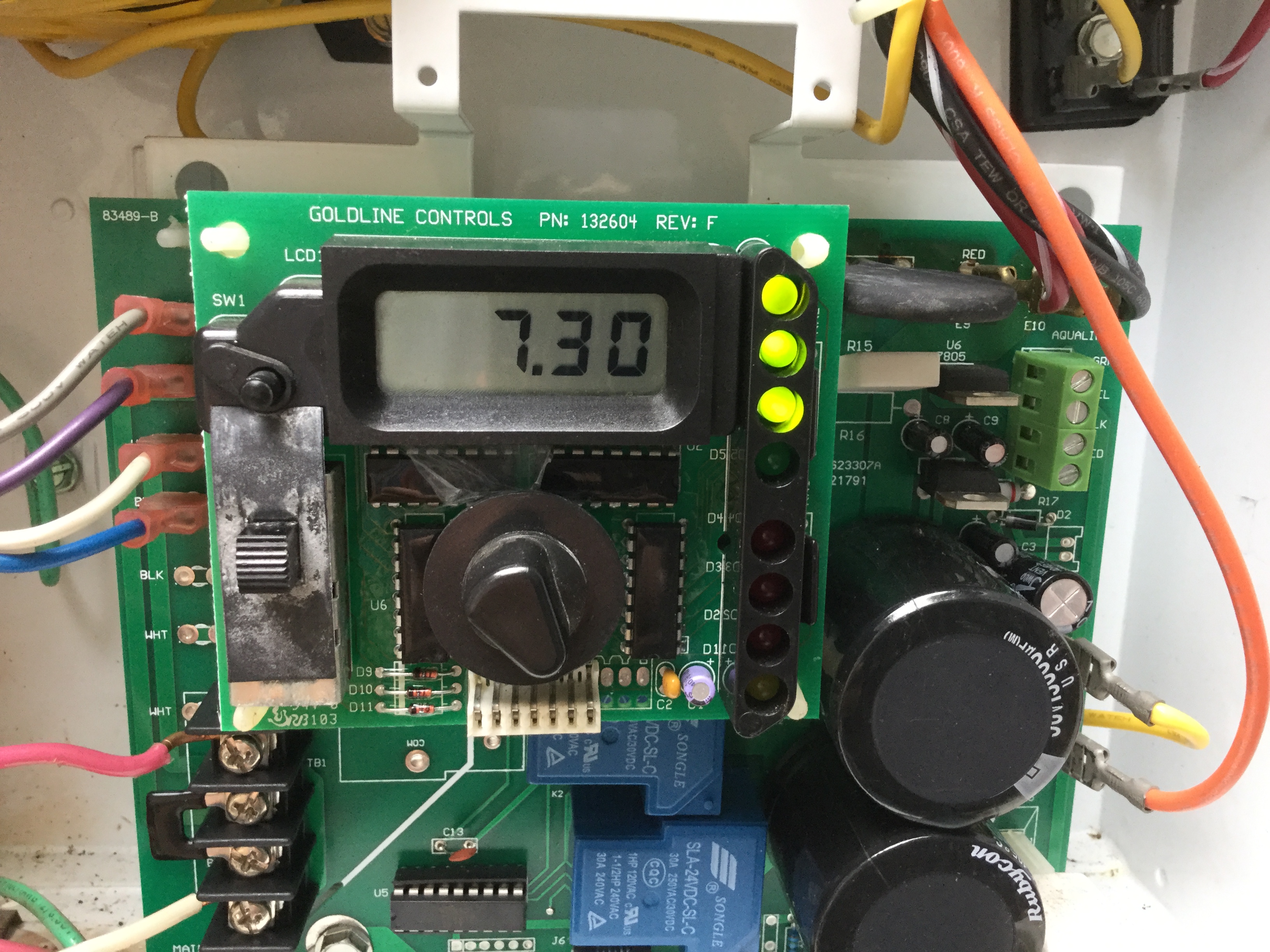 Hayward Aquarite Goldline Display Board - GLX-PCB-DSP - INYOPools.com