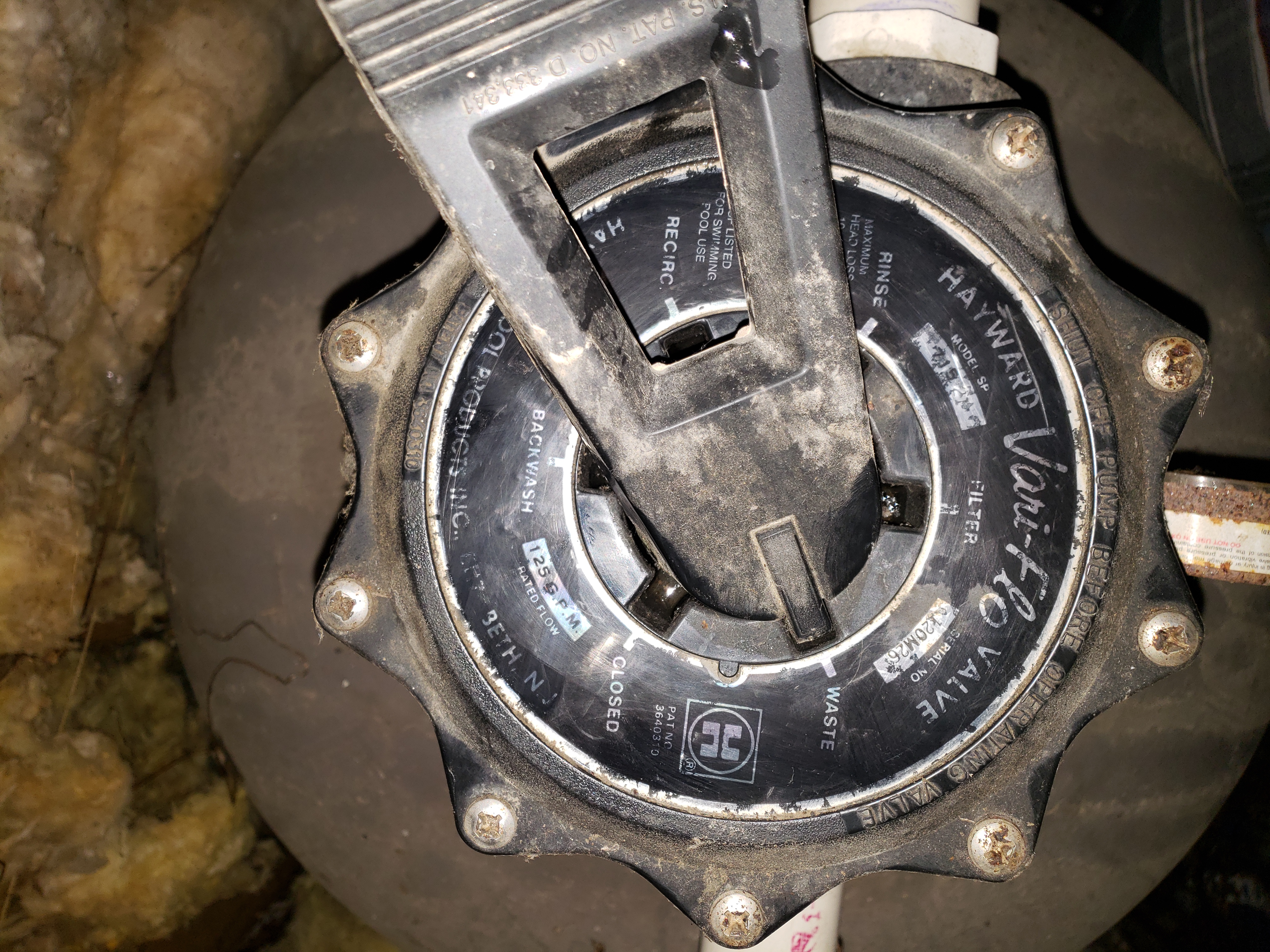 CMP Multi-Port Valve Top Half Assembly Kit, Compatible with Hayward ...