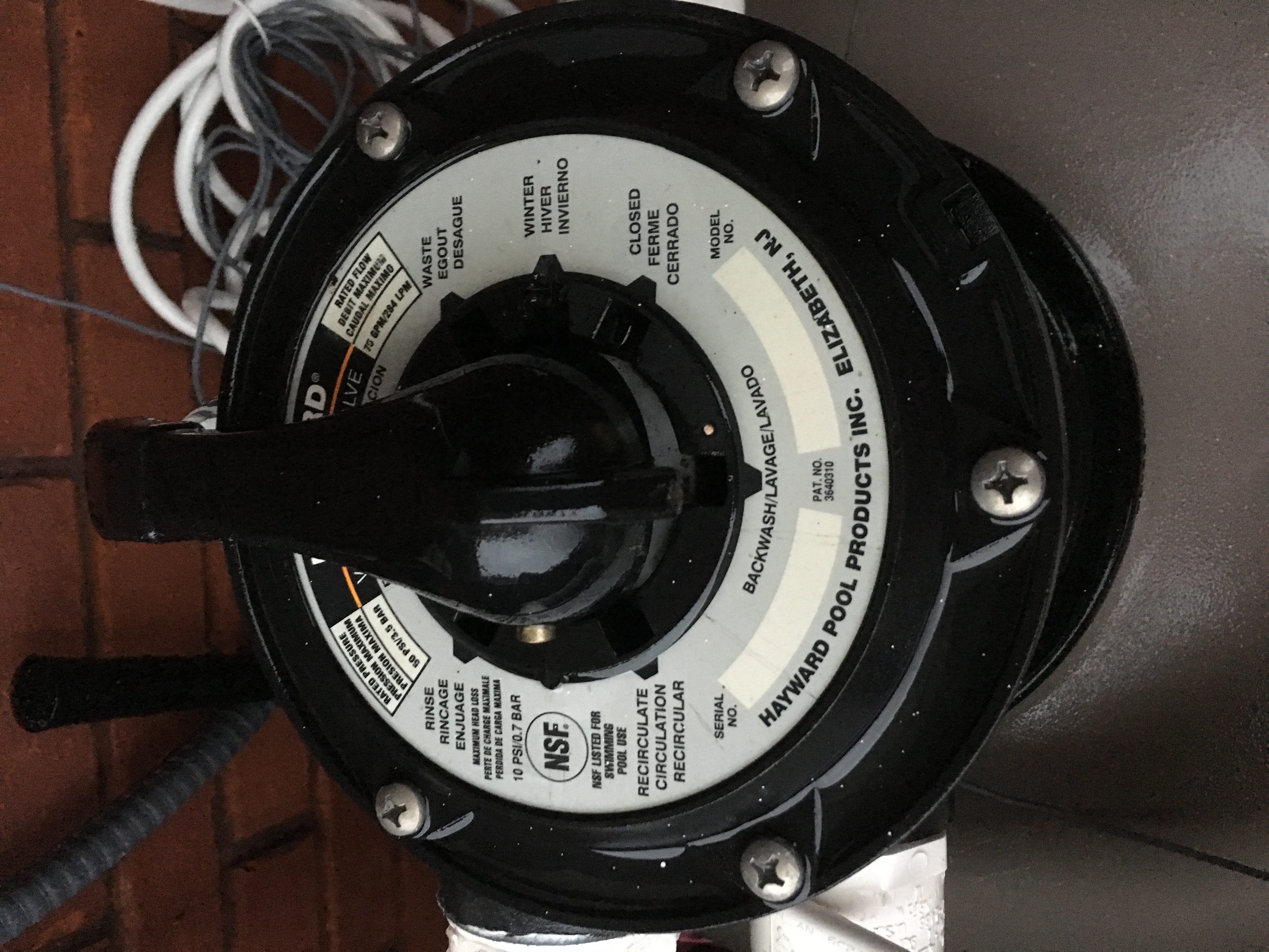 Pureline Replacement Upper Handle Assy. for Hayward SP0714T (SPX714BA ...